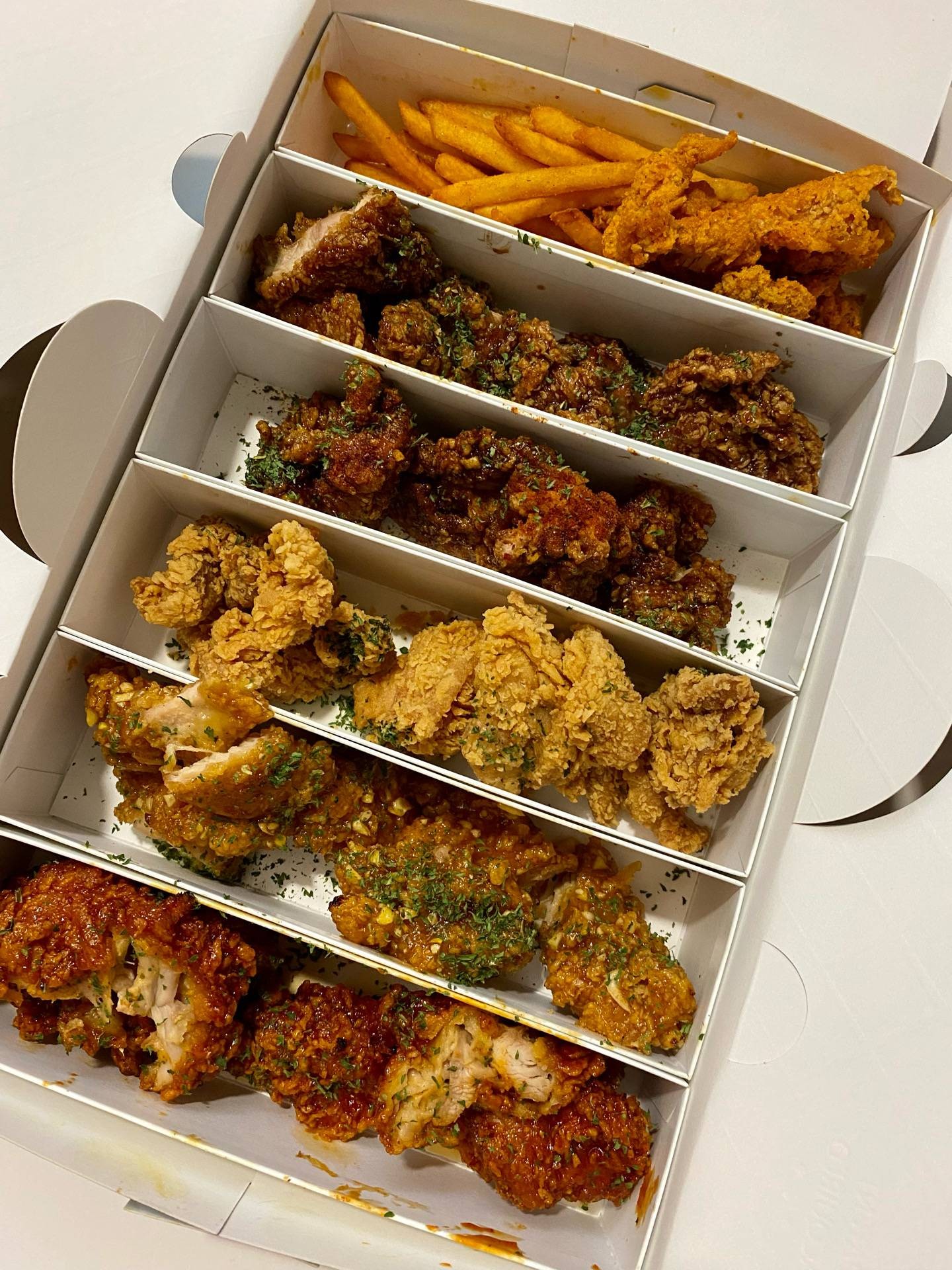 รีวิว Choongman Chicken พระโขนง - 6 Flavour chicken