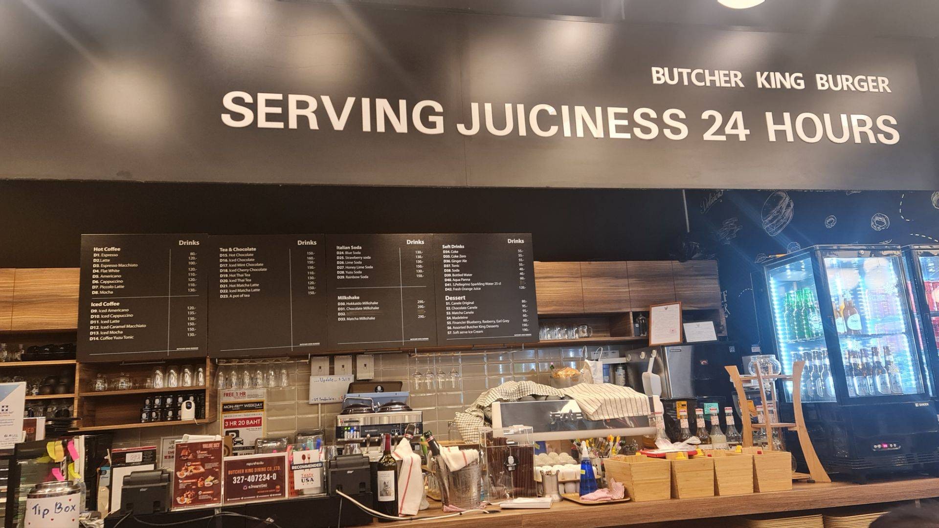 รีวิว Butcher King Burger Donki Mall - ร้านอาหารฝรั่ง แฮมเบอร์เกอร์ และ ...