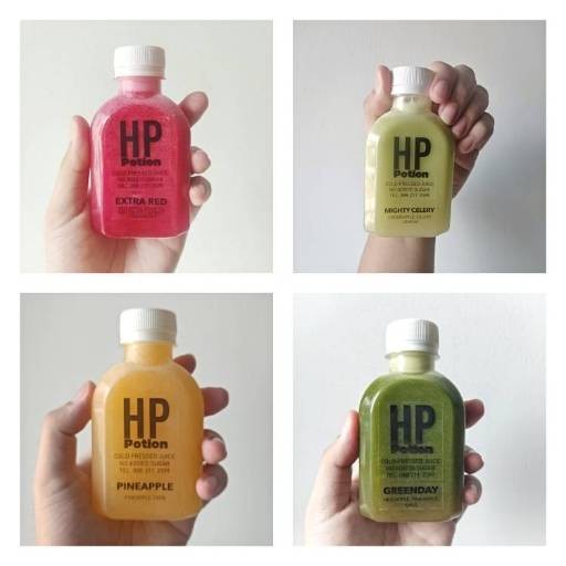 รีวิว HP Potion น้ำผลไม้สกัดเย็น Cold-Pressed ซอย อุดมสุข 26 - รสชาติ ...