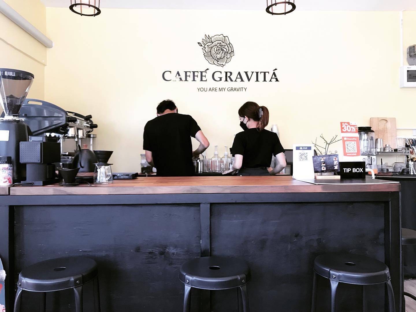 ร้าน Caffe' Gravita' | รีวิวร้านอาหาร