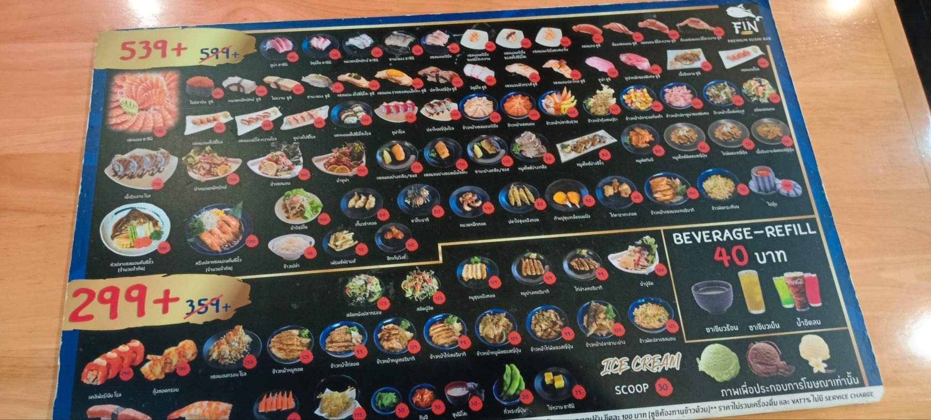 รูป Fin Sushi เทอร์มินอล 21 โคราช