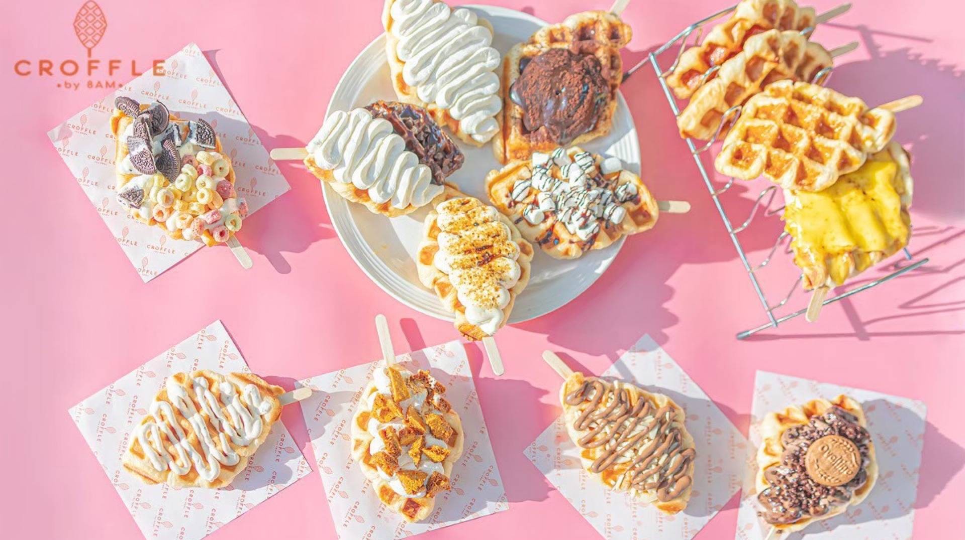 Croffle by 8 am ร้านขนมครอฟเฟิล สาขาปั๊ม ปตท เภตรา สาขาปั๊มปตท เภตรา ...