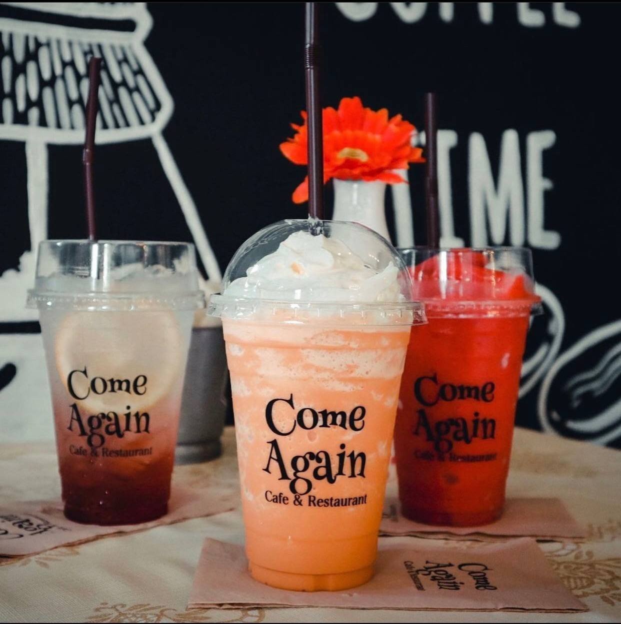 รีวิว Come Again Cafe&restaurant Come Again Cafe&restaurant - ถูกใจน้ำผลไม้สุดดดเปรี้ยวอมหวาน ...