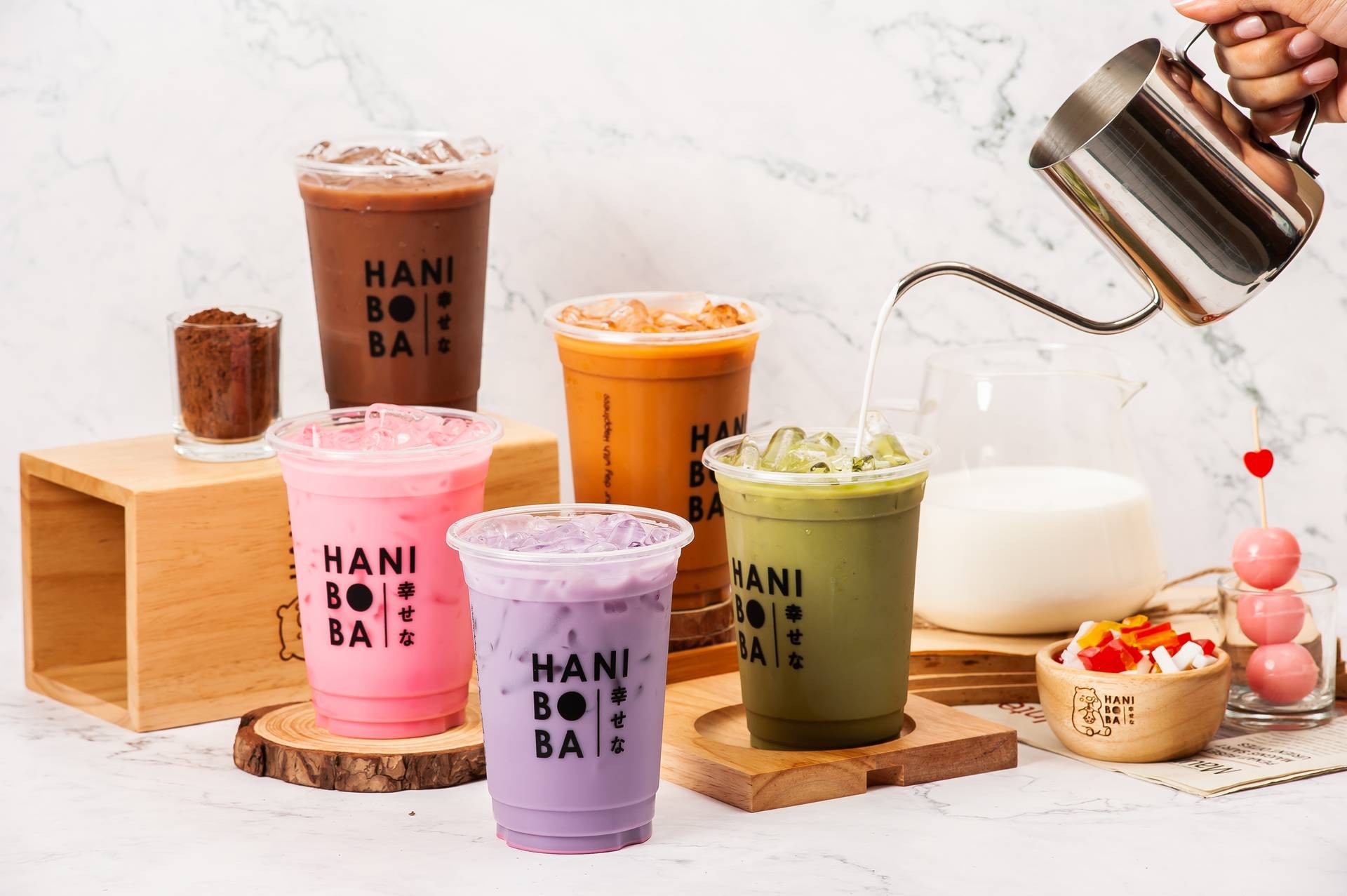 Hani Boba ชานมไข่มุก ปังปิ้ง Imperial World สำโรง - สั่งอาหารเดลิเวอรี ...