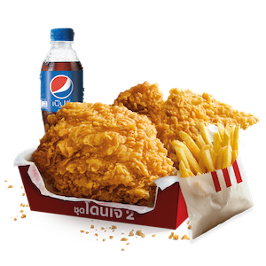 ไก่โดนใจ 2 • ไก่โดนใจ 2 (22008) ร้าน KFC โรบินสัน บ่อวิน