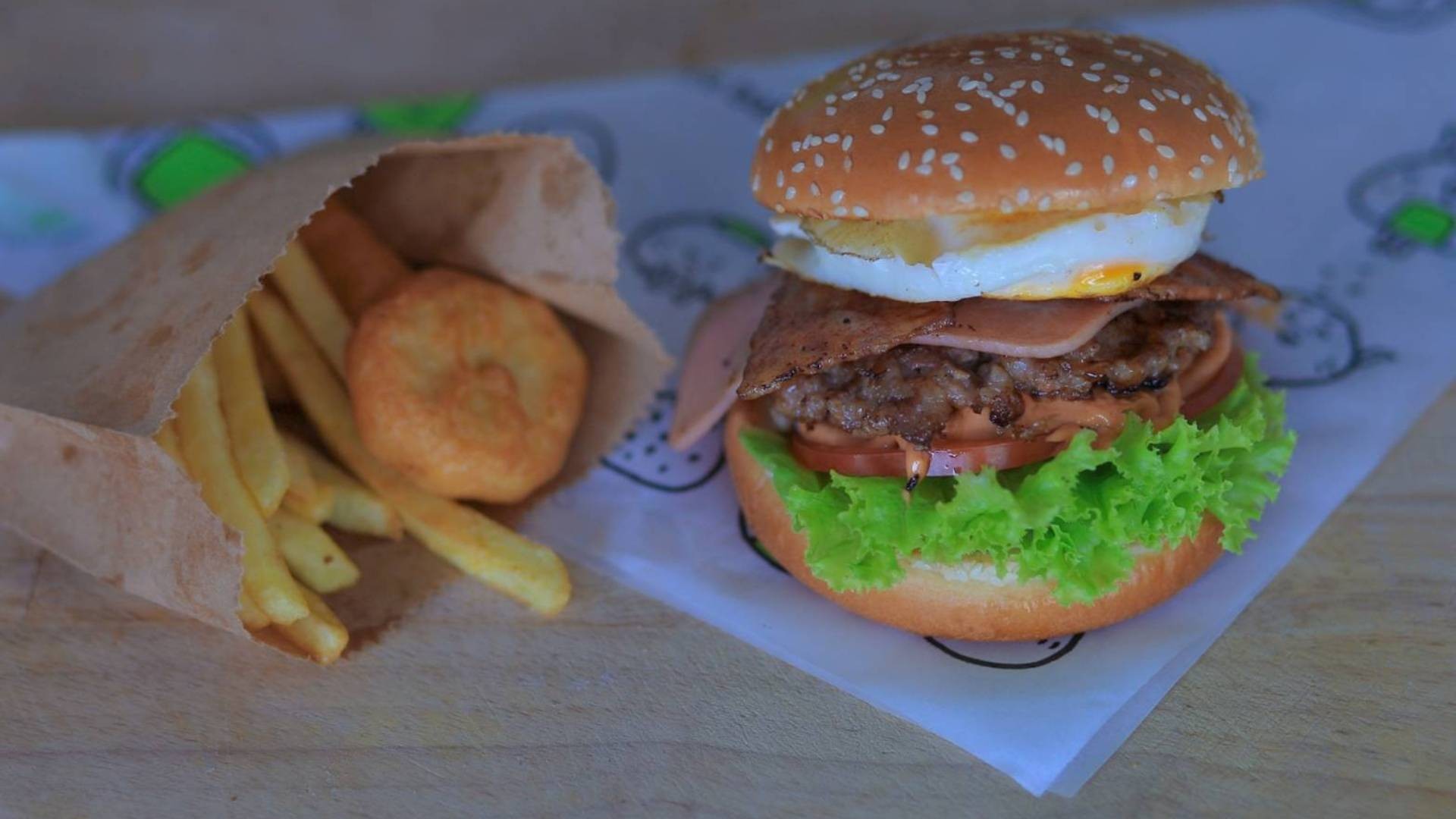 ร้าน KEN BURGER | รีวิวร้านอาหาร