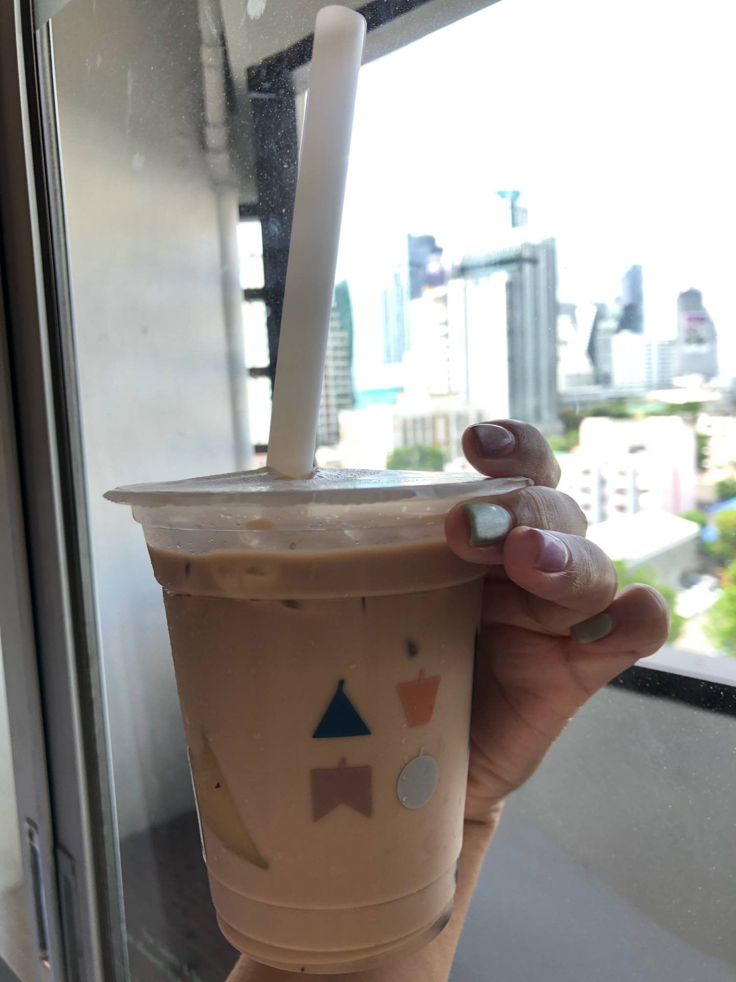 Milk Tea ชานม ร้าน ATM Tea Bar Siam Square สยามสแควร์ - Wongnai