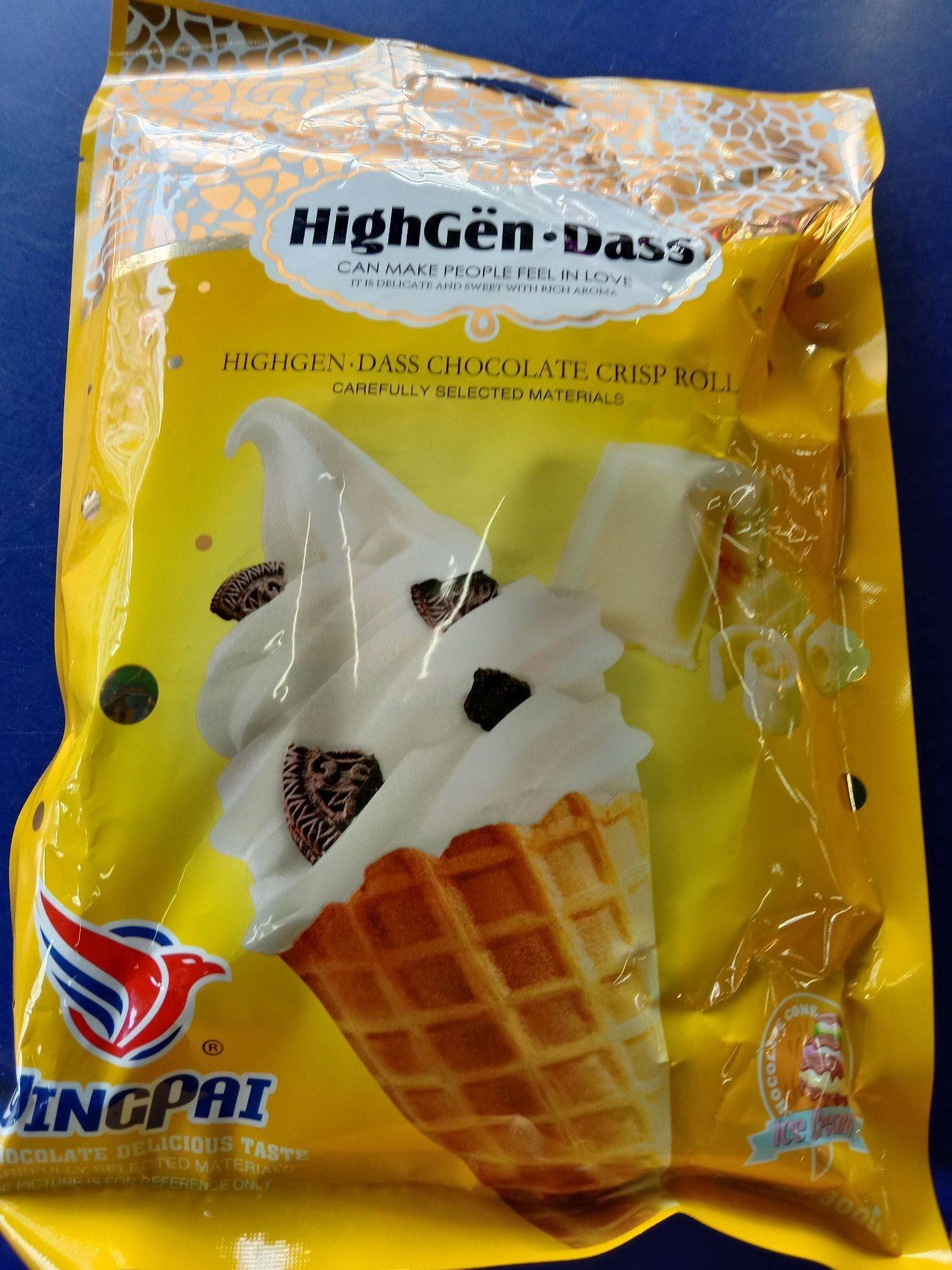 HighGen Dass Chocolate Crisp Roll ขนาด 300g • image ร้าน สุนทรีขนมอบ ...