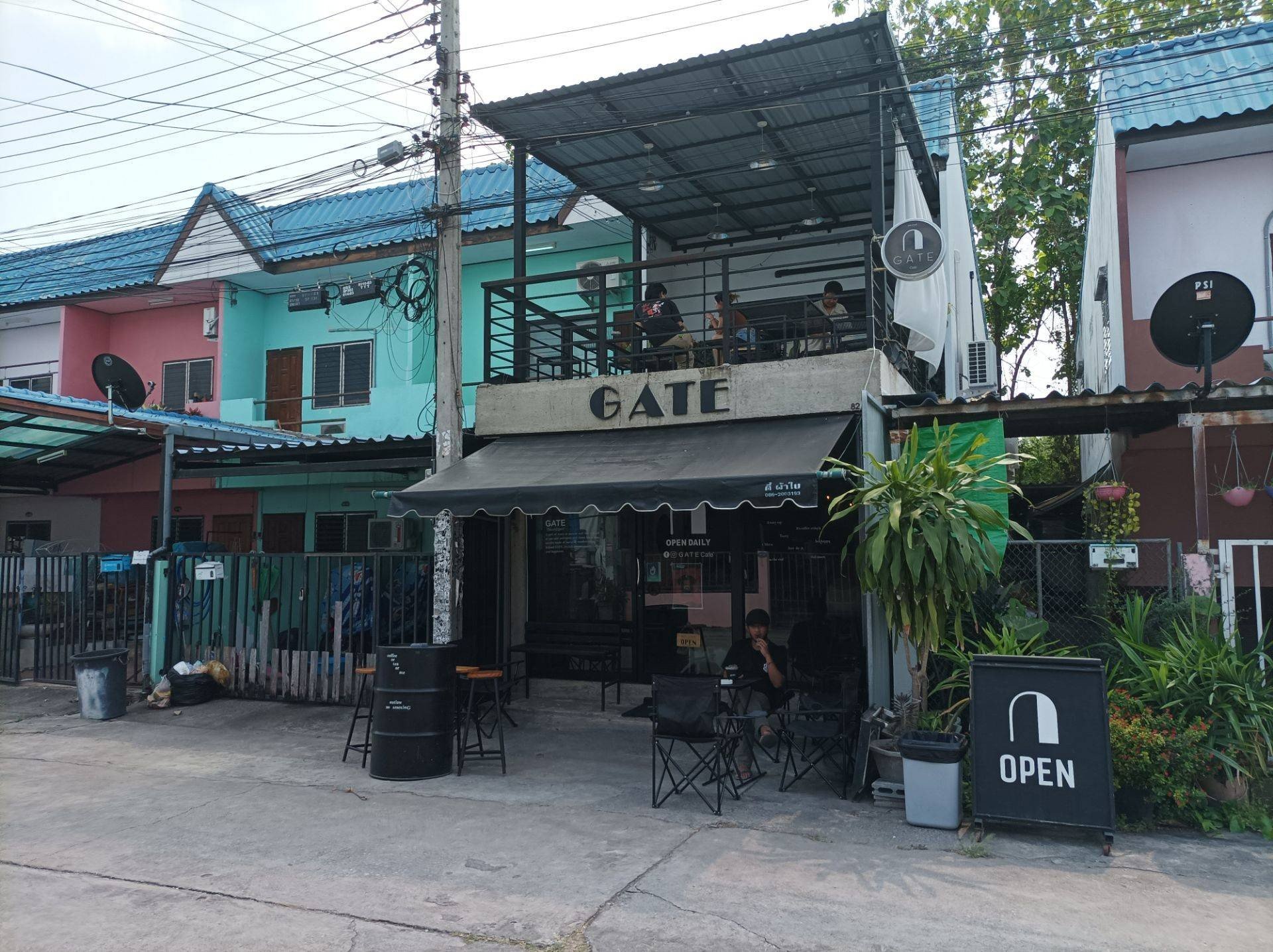 รีวิว GATE Cafe' - กาแฟแถว ม.นเรศวร