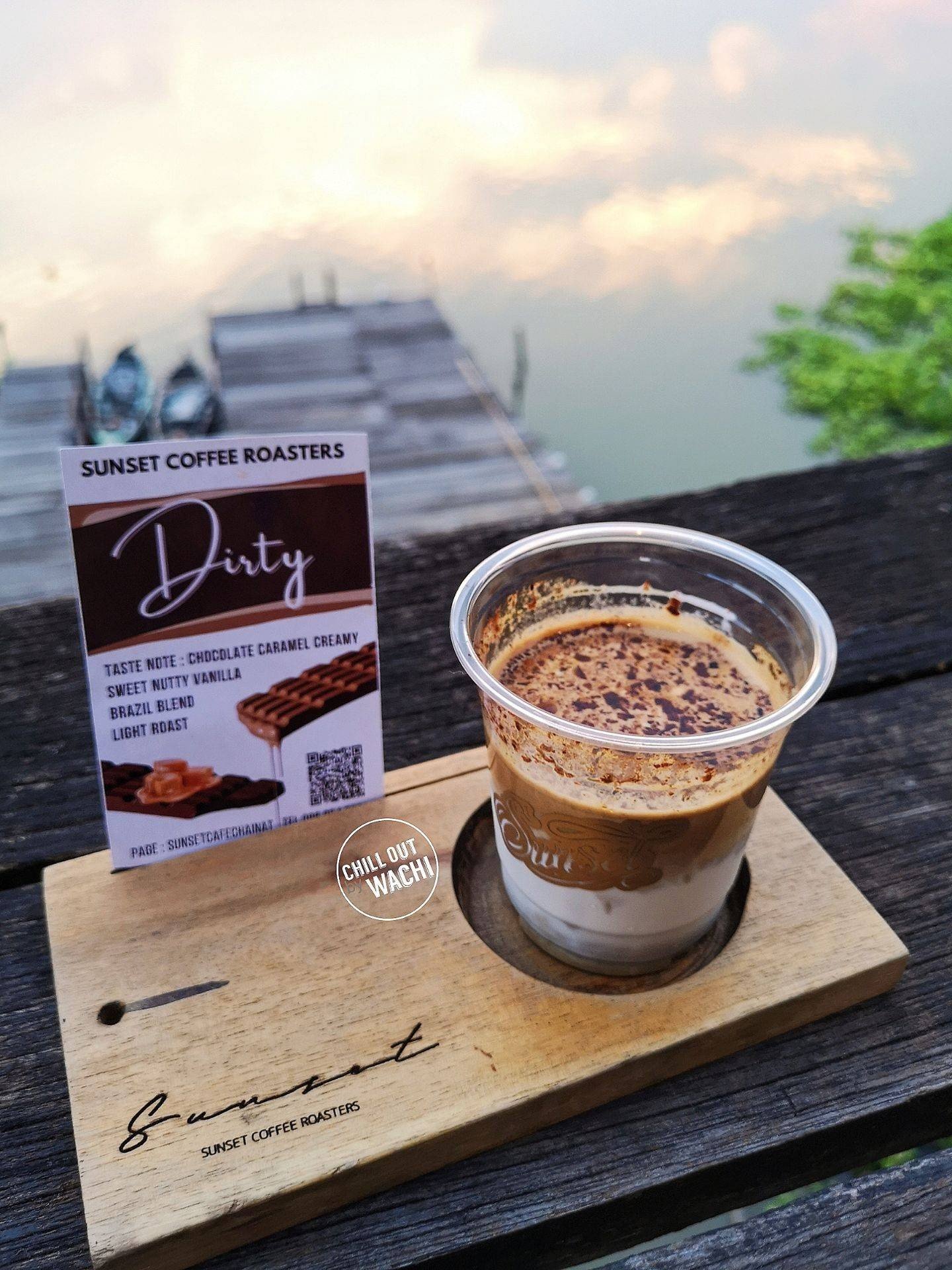 ROAD TO HELL ร้าน Sunset Coffee Roasters สาขาริมแม่น้ำเจ้าพระยา จ.ชัยนาท