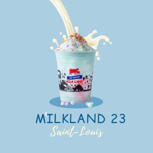 รีวิว Thai - Denmark MILK LAND ถนนจันทน์ - เซ็นต์หลุยส์ - นมสดละมุนๆๆๆๆ ...