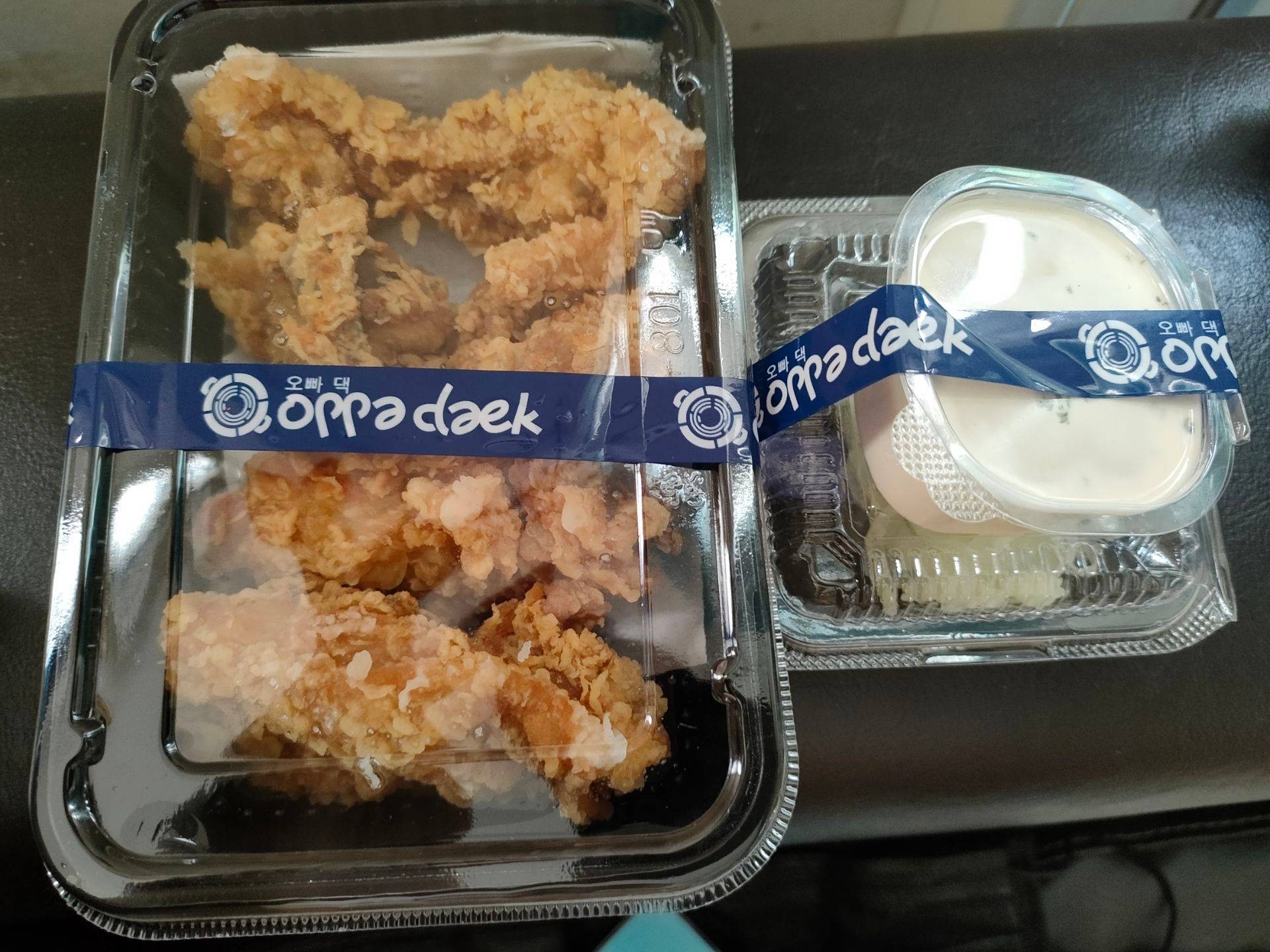 ไก่ทอดซาวครีมออเนี่ยน ร้าน Oppa Daek พระนครศรีอยุธยา