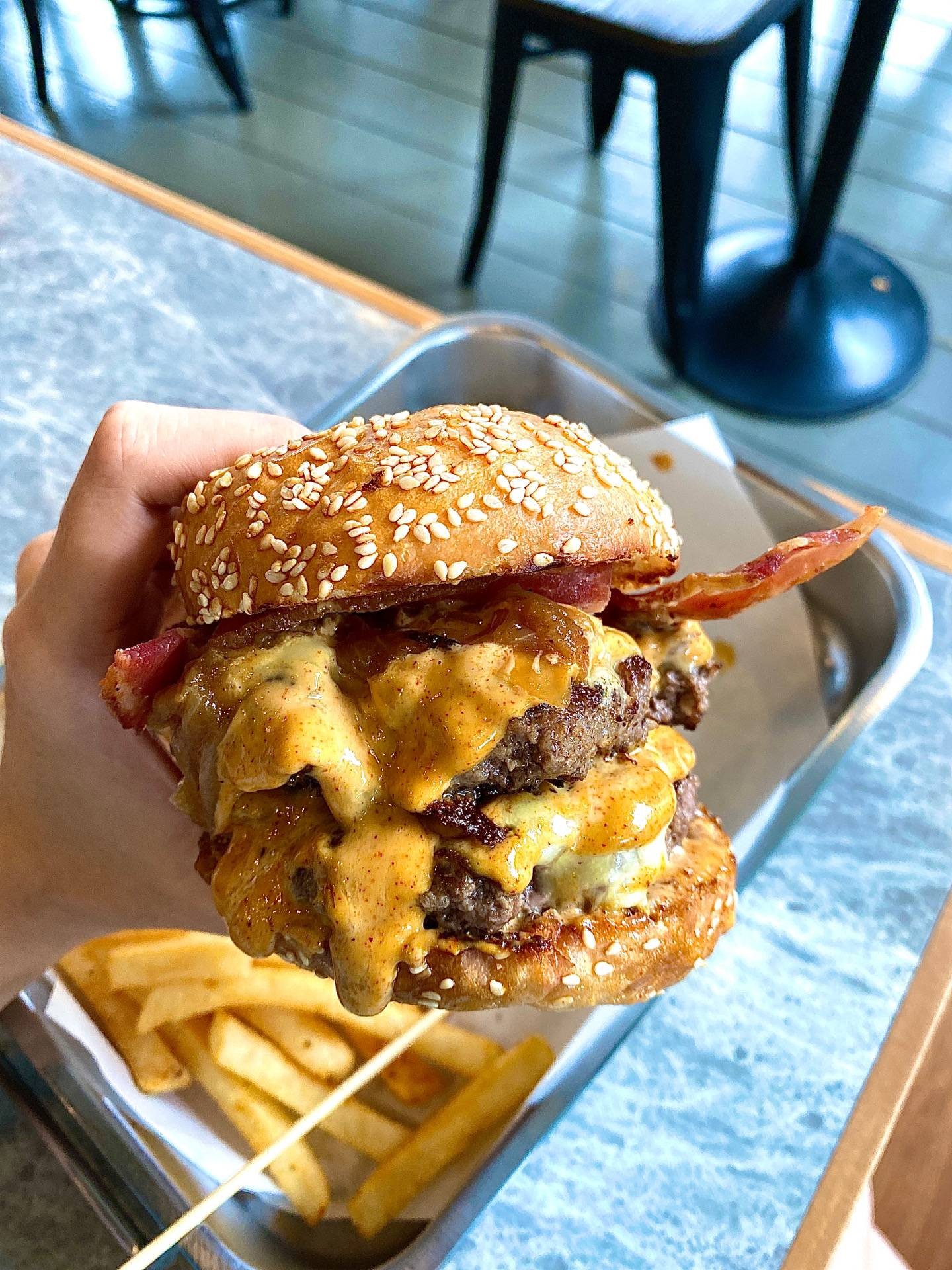 รีวิว Beast Burger - ร้านเบเกอร์สุดอร่อยย่านนิมมาน - Wongnai