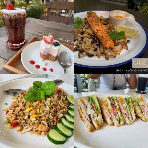 [รีวิว] ร้าน sinsiri cafe (สินศิริคาเฟ่) | เมนูแนะนำ รูปภาพ ราคา