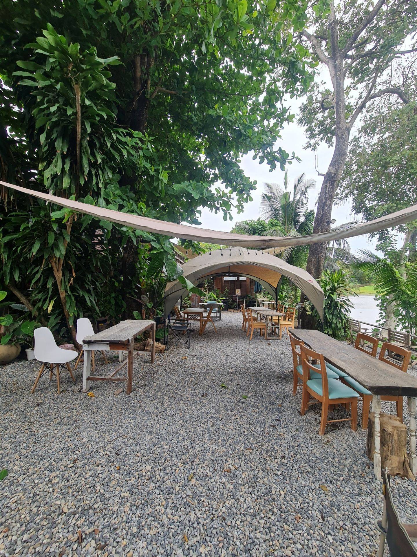 รูป Place Pause Peace At Rimping River