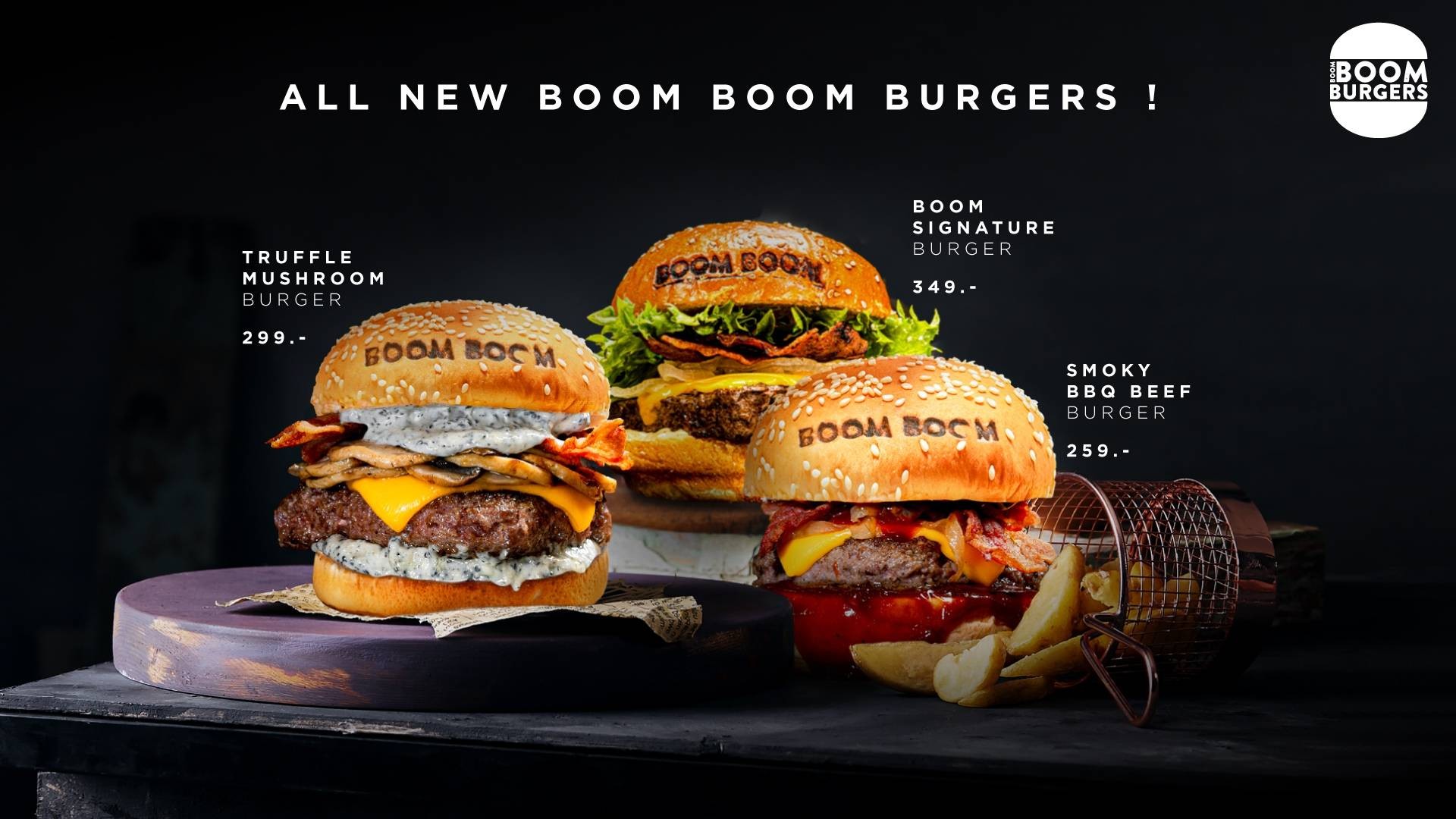 Boom Boom Burgers Nana - สั่งอาหารเดลิเวอรี | Wongnai x LINE MAN