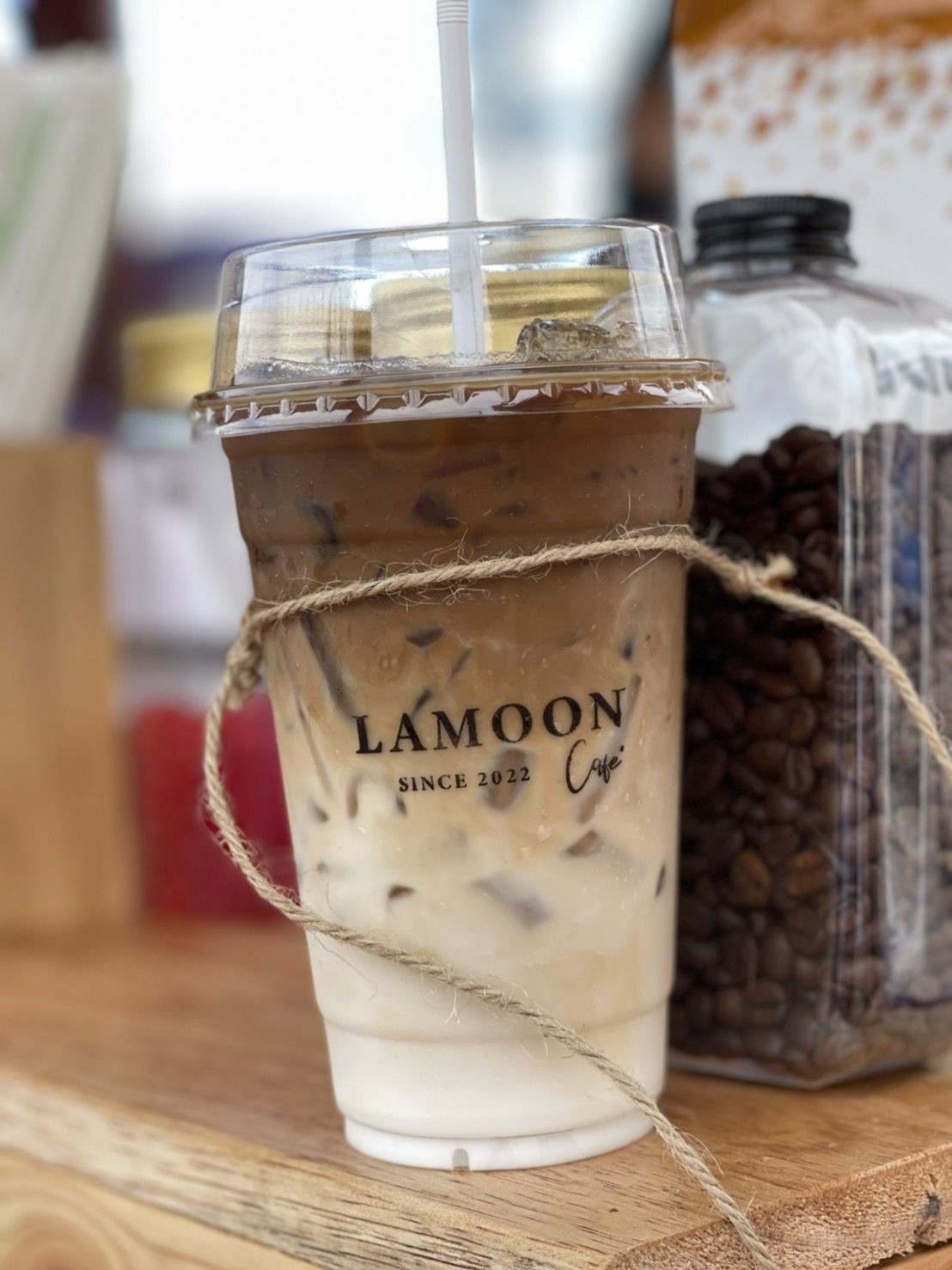รีวิว LAMOON cafe' ตลาดสามสายน้ำ - เครื่องดื่มอร่อย ไม่วานมากแต่เข้มข้น