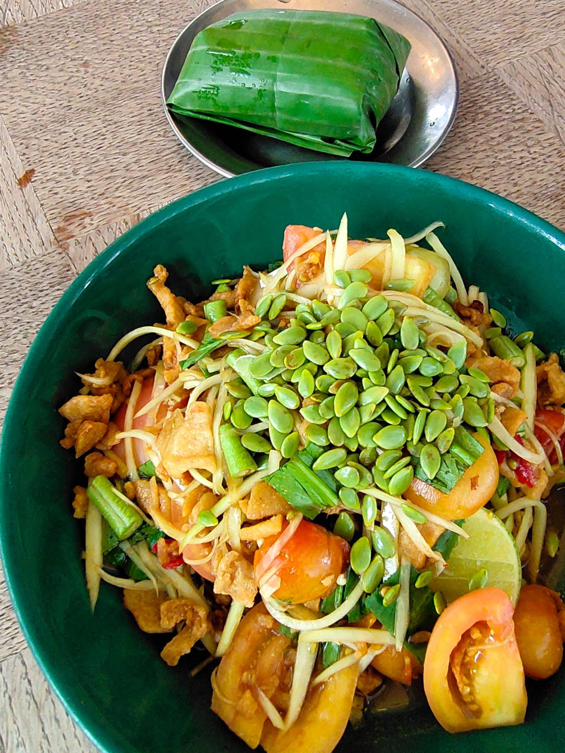 ตำปลาร้ากากหมู ร้าน Phed Phed ประดิพัทธ์ 20