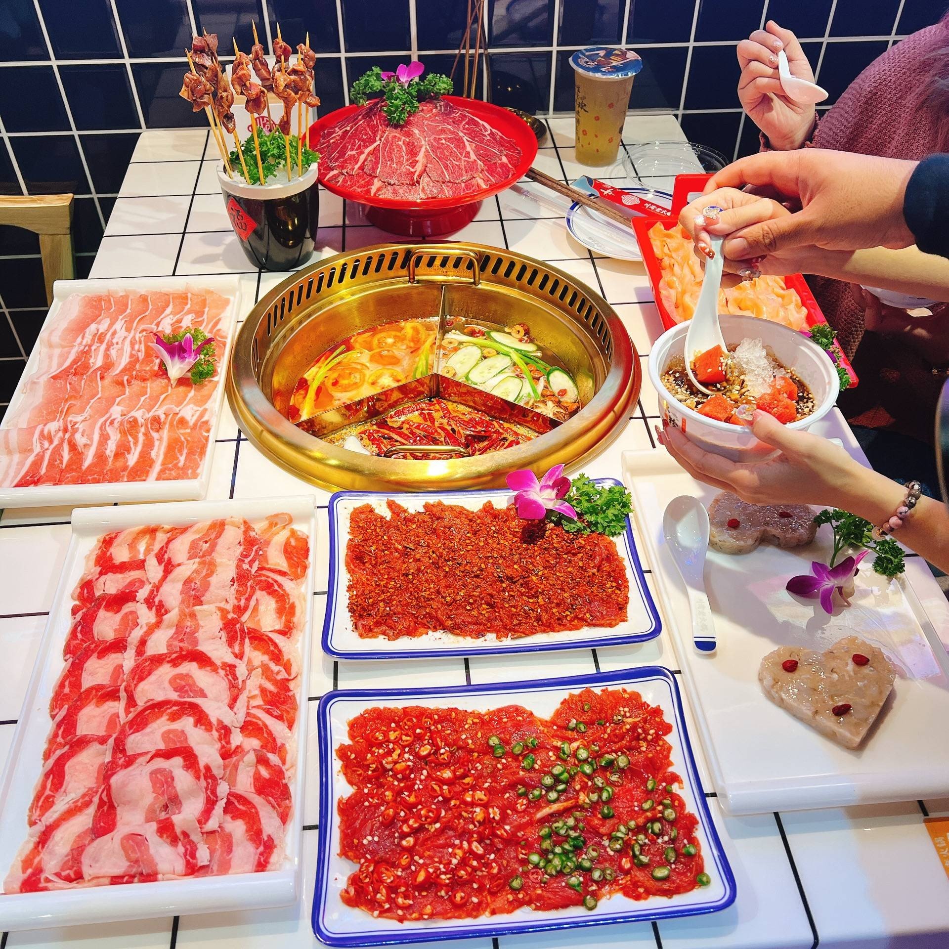 รีวิว Chuan Yu Chinese Hotpot - อาหารอร่อยมากกก พนักงานก็บริการดี แถมมี ...