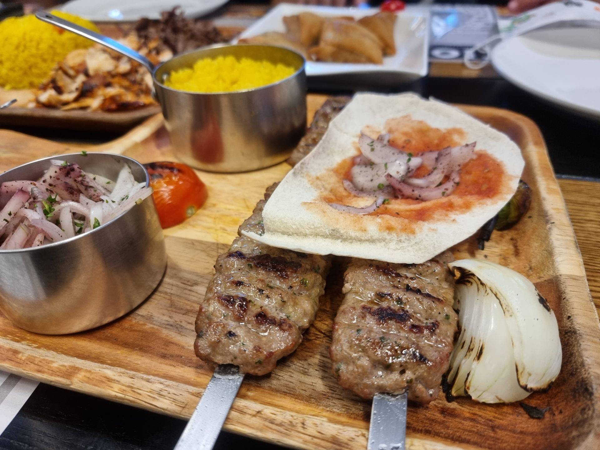 Mixed Grill 3 varieties ร้าน Grillicious by Beirut พัทยา