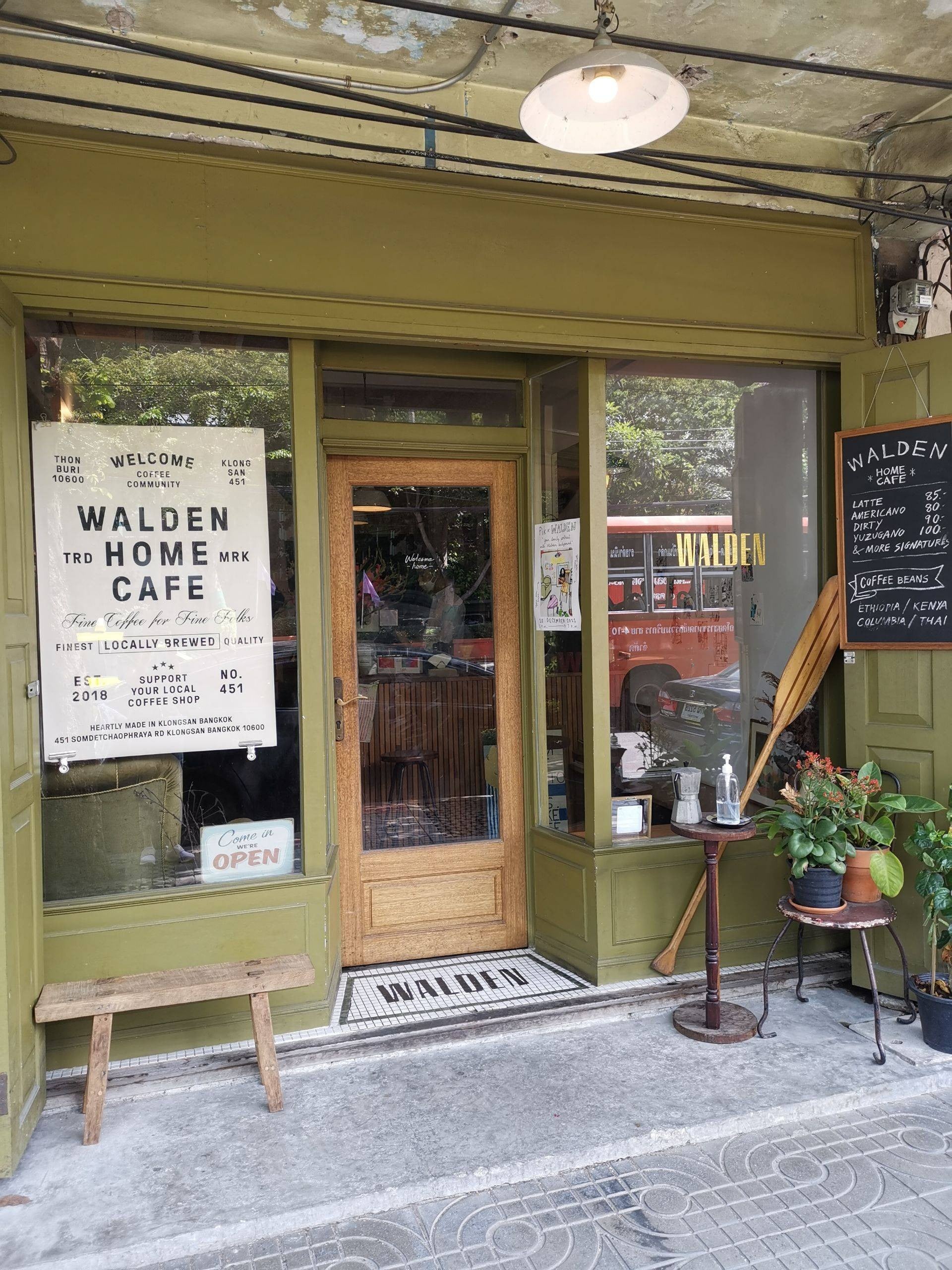 รีวิว Walden Home Cafe - คาเฟ่วินเทจย่านคลองสาน☕ - Wongnai