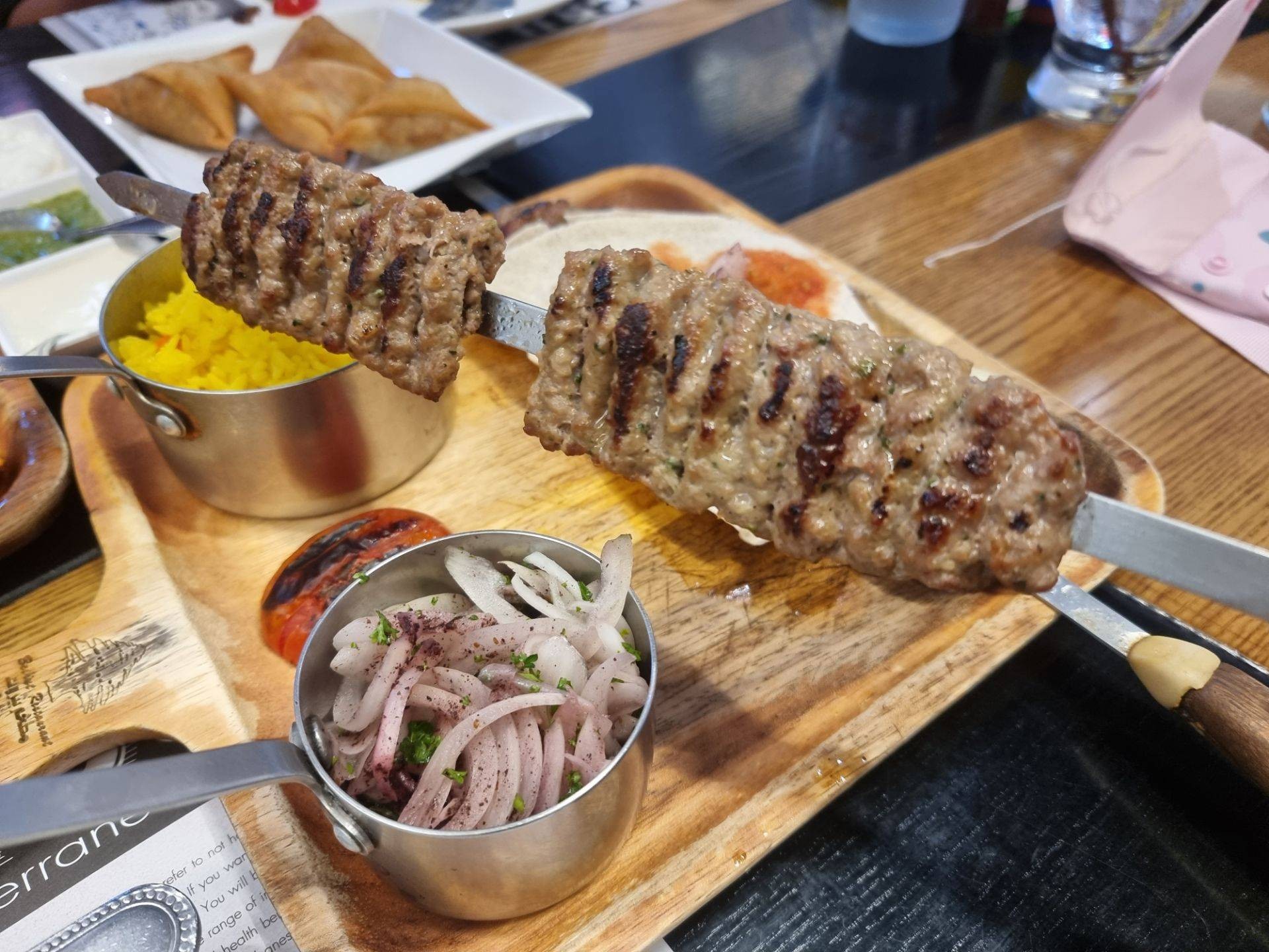 Mixed Grill 3 varieties ร้าน Grillicious by Beirut พัทยา