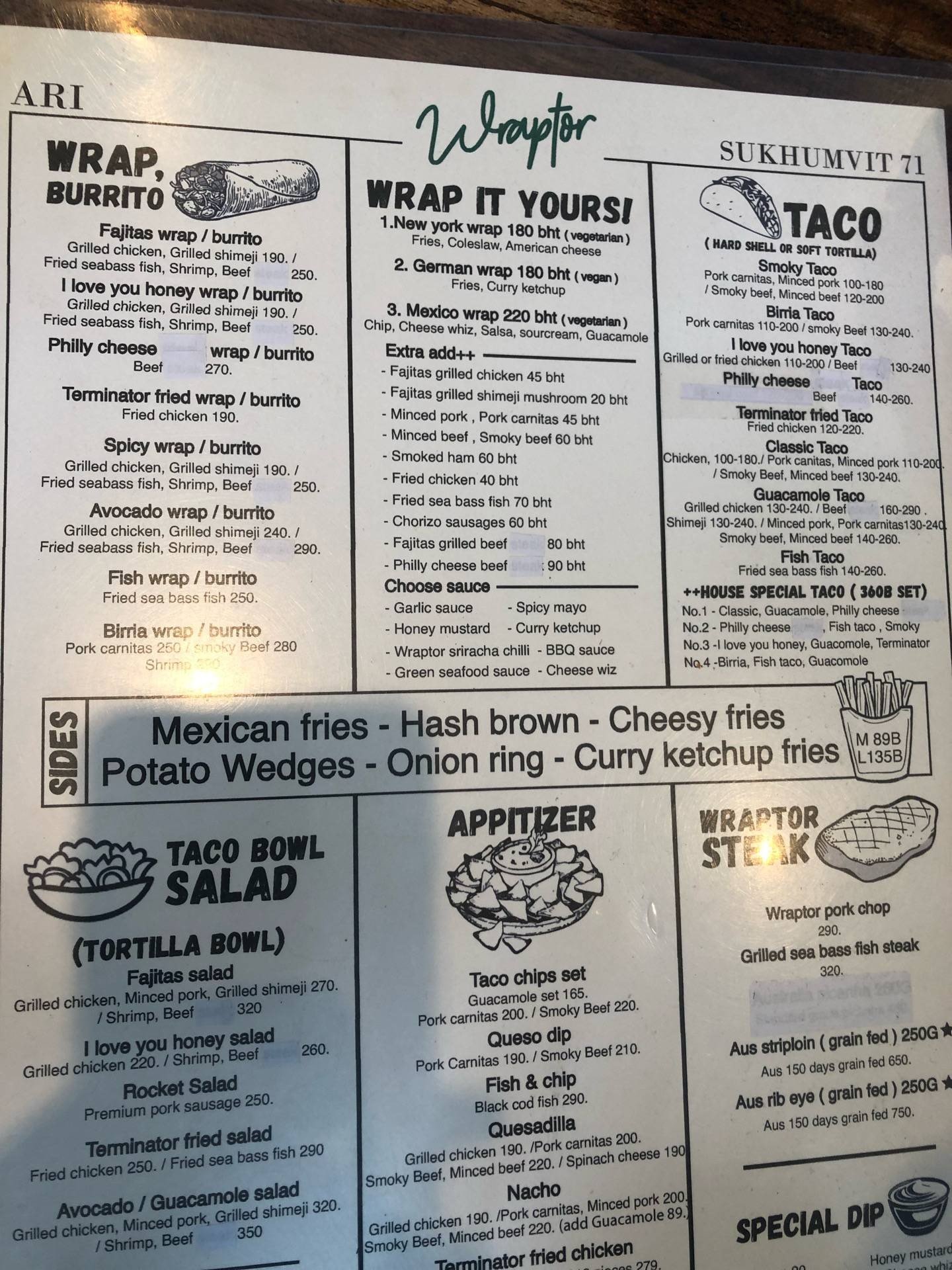 รูป Wraptor อารีย์ - Wongnai