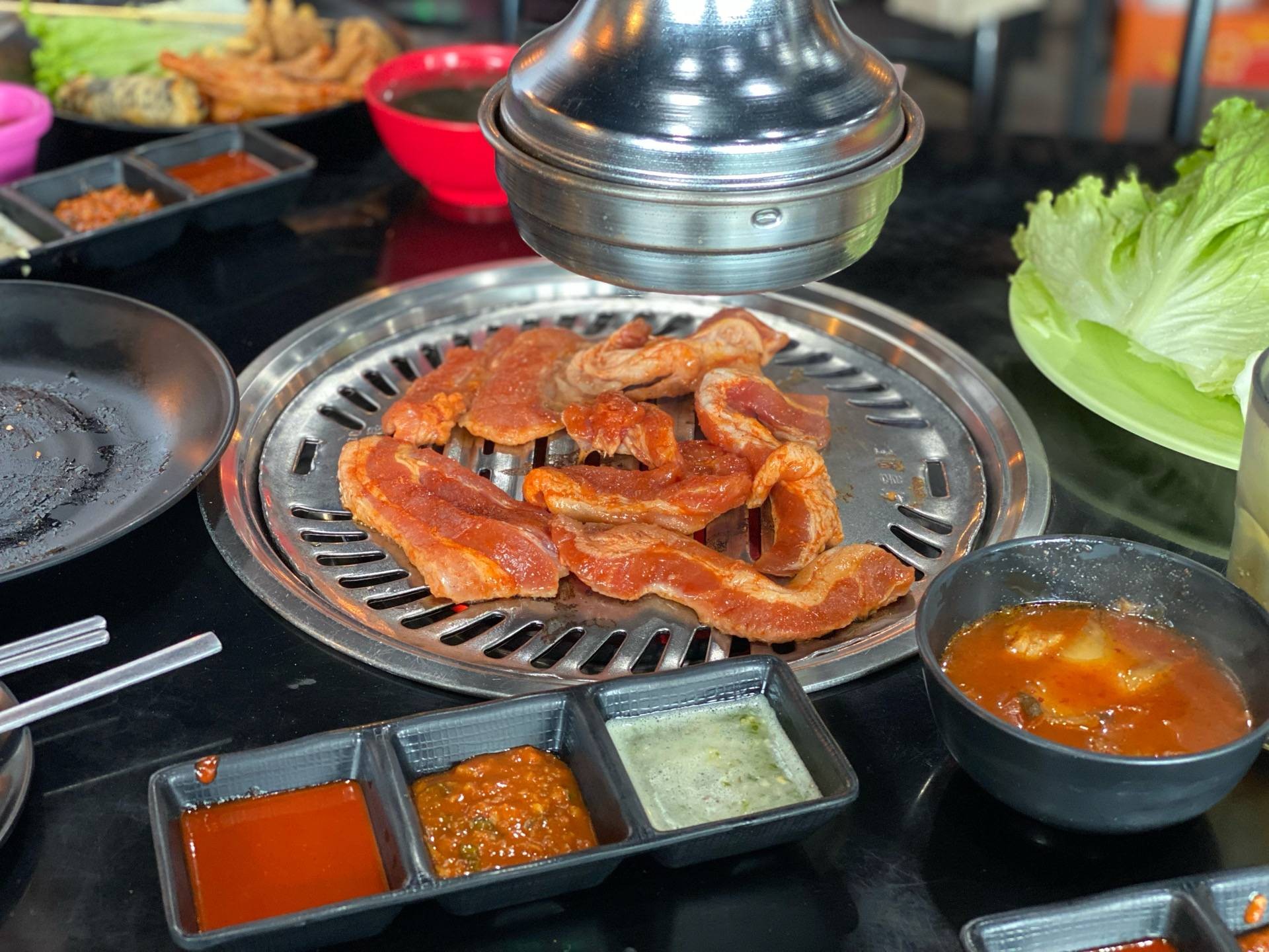 รีวิว คิมกาเน (Kimgane korea bbq) อุดมสุขวอล์ - มารอบสอง ติดใจจาจังมยอน ...