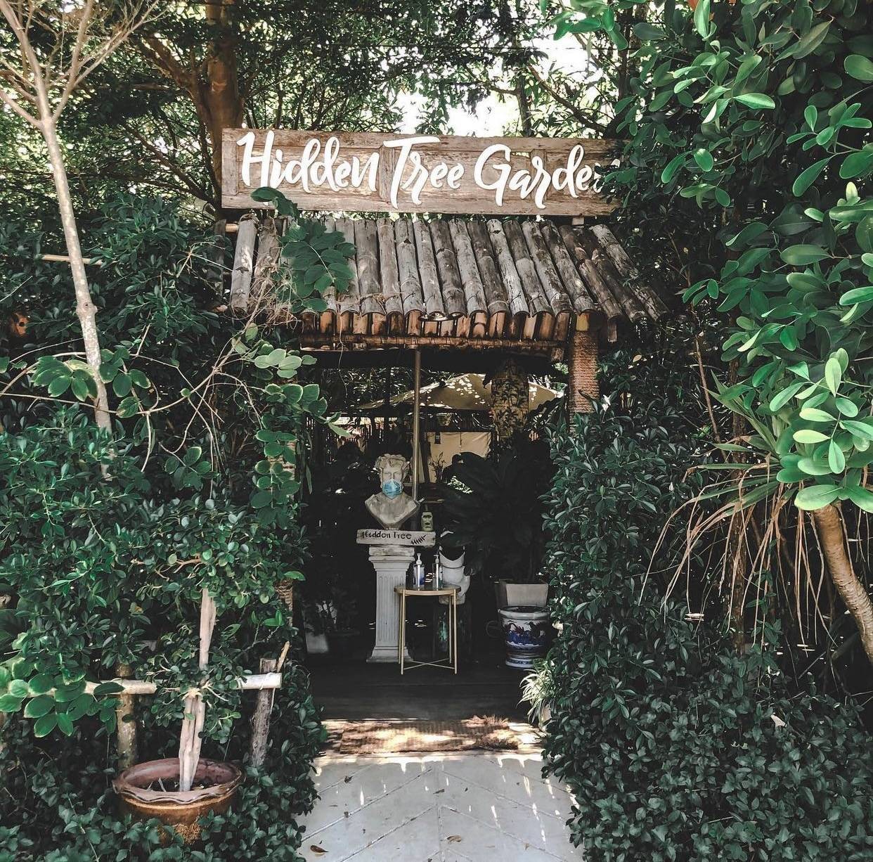 รีวิว Hidden Tree Garden Specialty Coffee - ร้านกาแฟ Tropical garden ...
