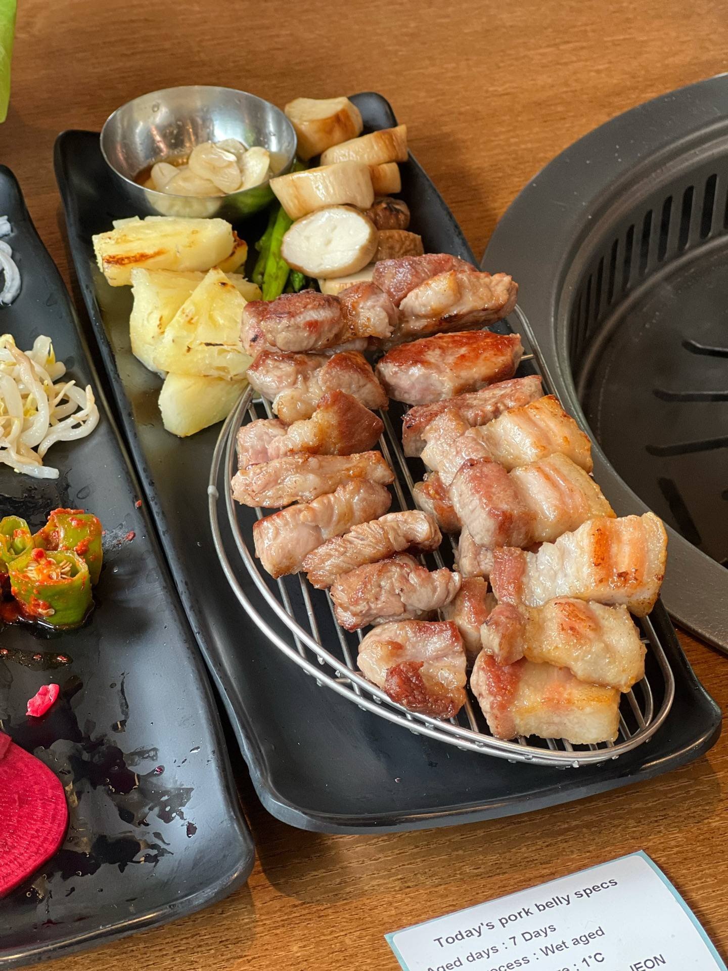 หมูสามชั้น ร้าน Sookdal Premium Korean BBQ Thailand - Wongnai