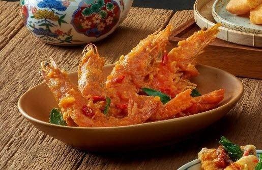 กุ้งแชบ๊วยซอสไข่เค็ม • image ร้าน แสนยอด WOK สาขา The ParQ