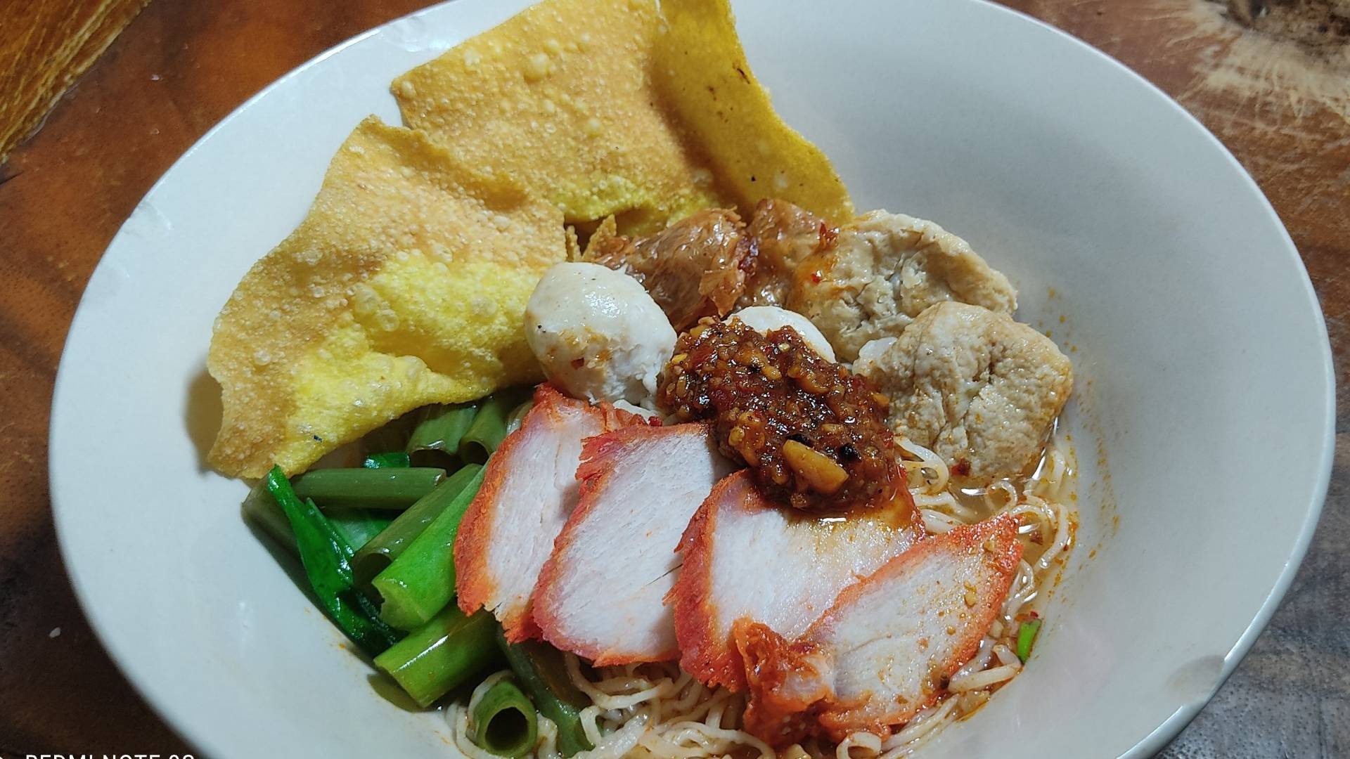 ก๋วยเตี๋ยวลูกชิ้นแคะนายฮวด สั่งอาหารเดลิเวอรี Wongnai X Line Man