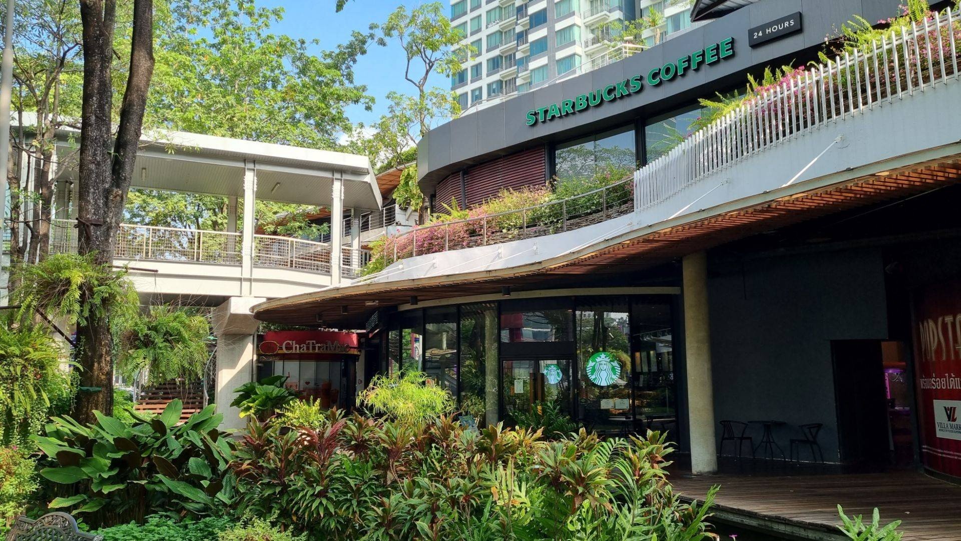 รีวิว Starbucks Siam Future Ratchayothin - สาขาเปิด 24 ชั่วโมง มี 2 ...