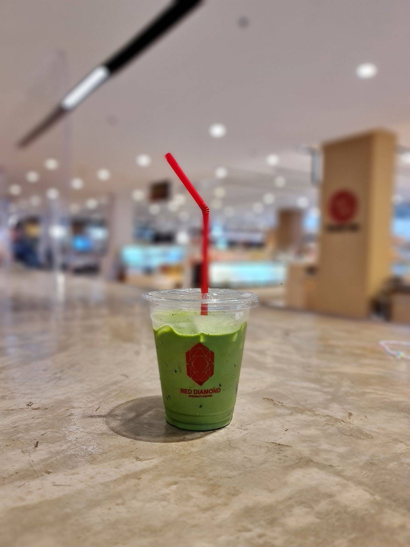 รีวิว Red Diamond Cafe เซ็นทรัลเวิลด์ ชั้น 5 - มาลองสายเขียวกันบ้าง ...