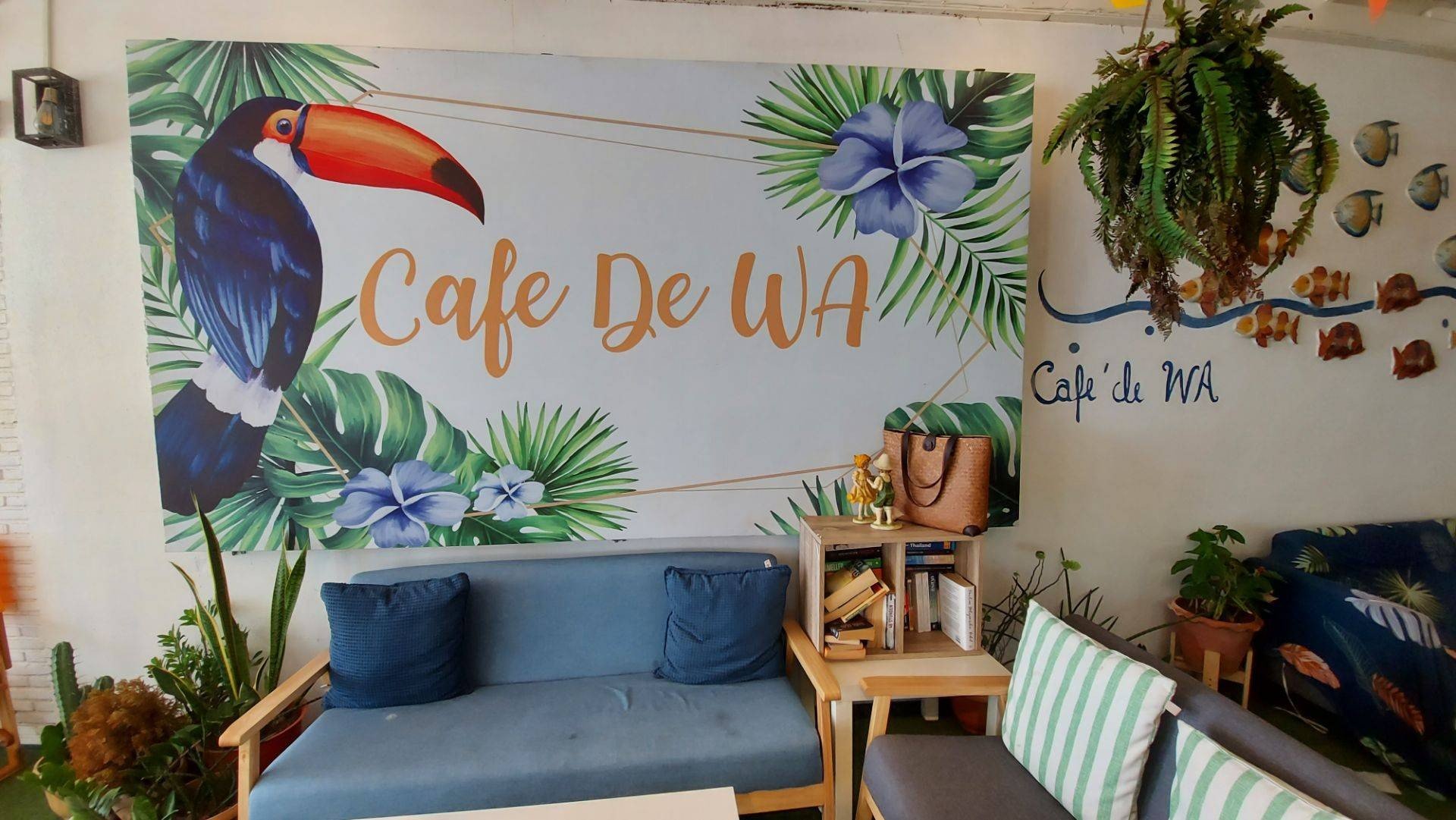 รีวิว Cafe De Wa - คาเฟ่ น่ารัก ของ รร. ริมทะเล