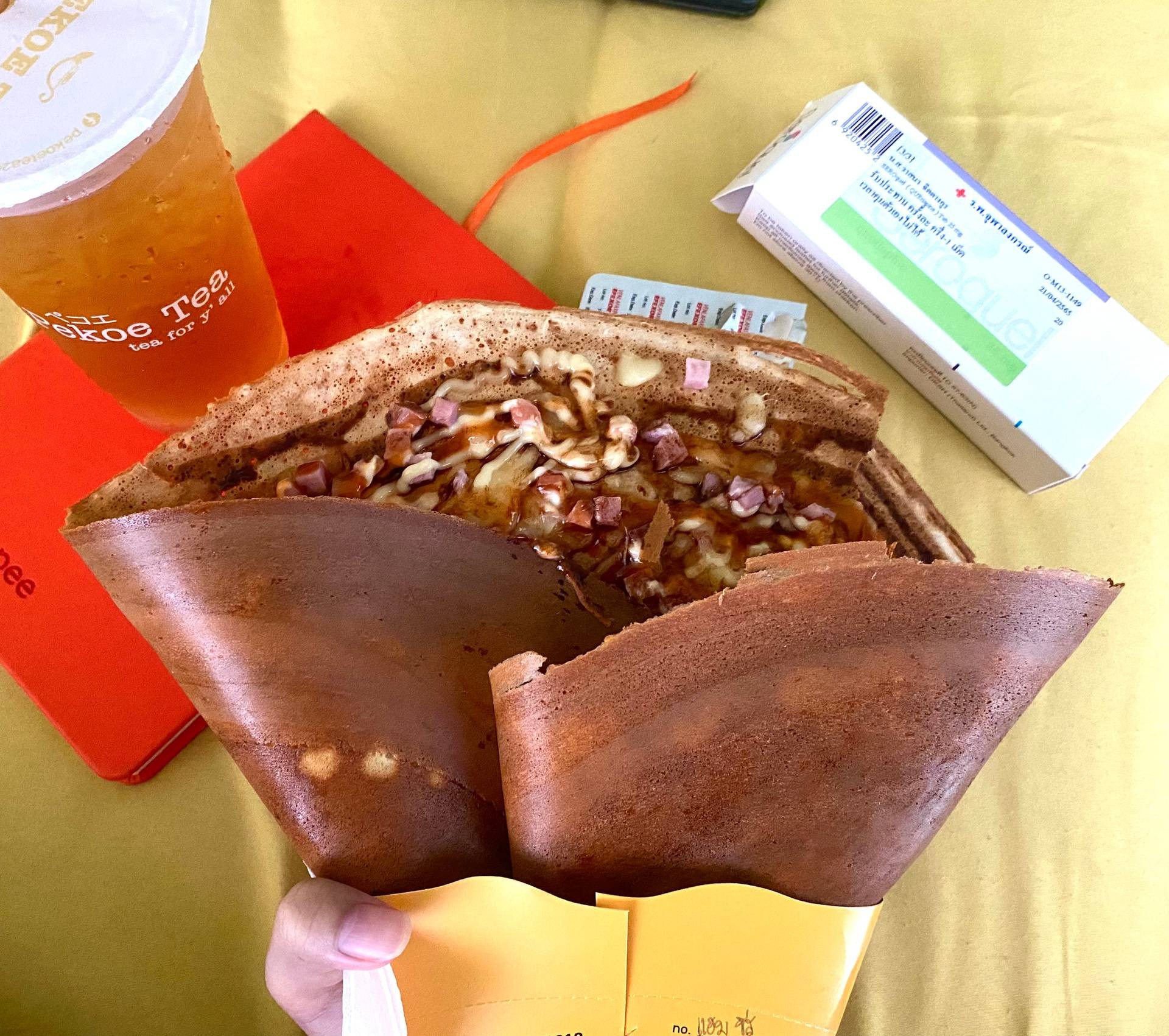 รีวิว Pekoe Creperie & Tea เซ็นจูรี่ อนุสาวรีย์ - ทางร้านใส่ใจมากค่ะ ...