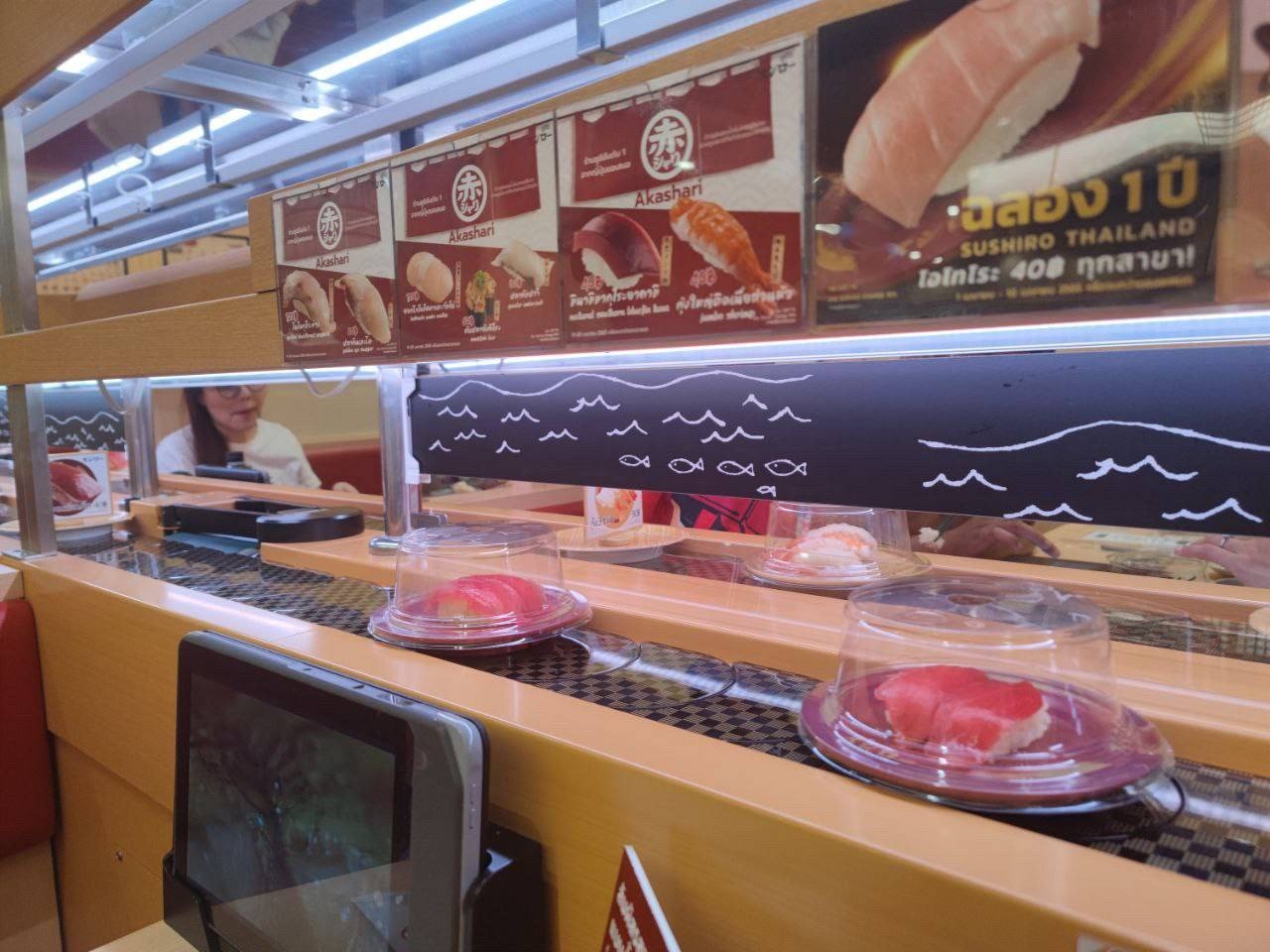 รีวิว SUSHIRO THAILAND Central Plaza Grand Rama 9 - ซูชิสายพานเจ้าดังที่ญี่ปุ่น มาเปิดในไทย