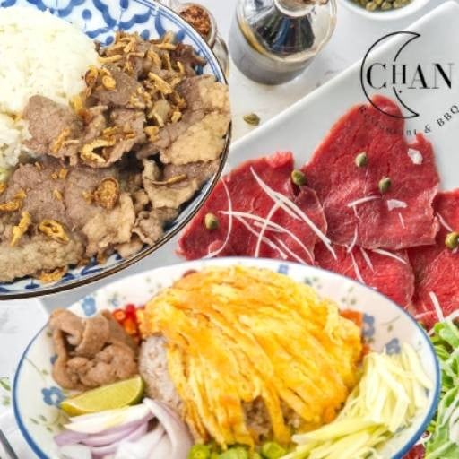 รีวิว CHAN Restaurant & BBQ ร้านอาหาร มีจันทร์ ซอยนนทรี1 - เมนูเยอะมาก ...