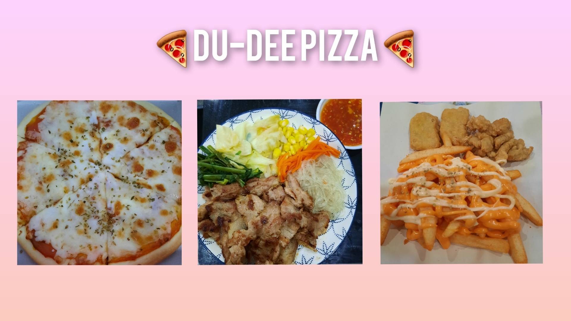 ร้าน DU-DEE Pizza & อาหาร หนองปรือ | รีวิวร้านอาหาร