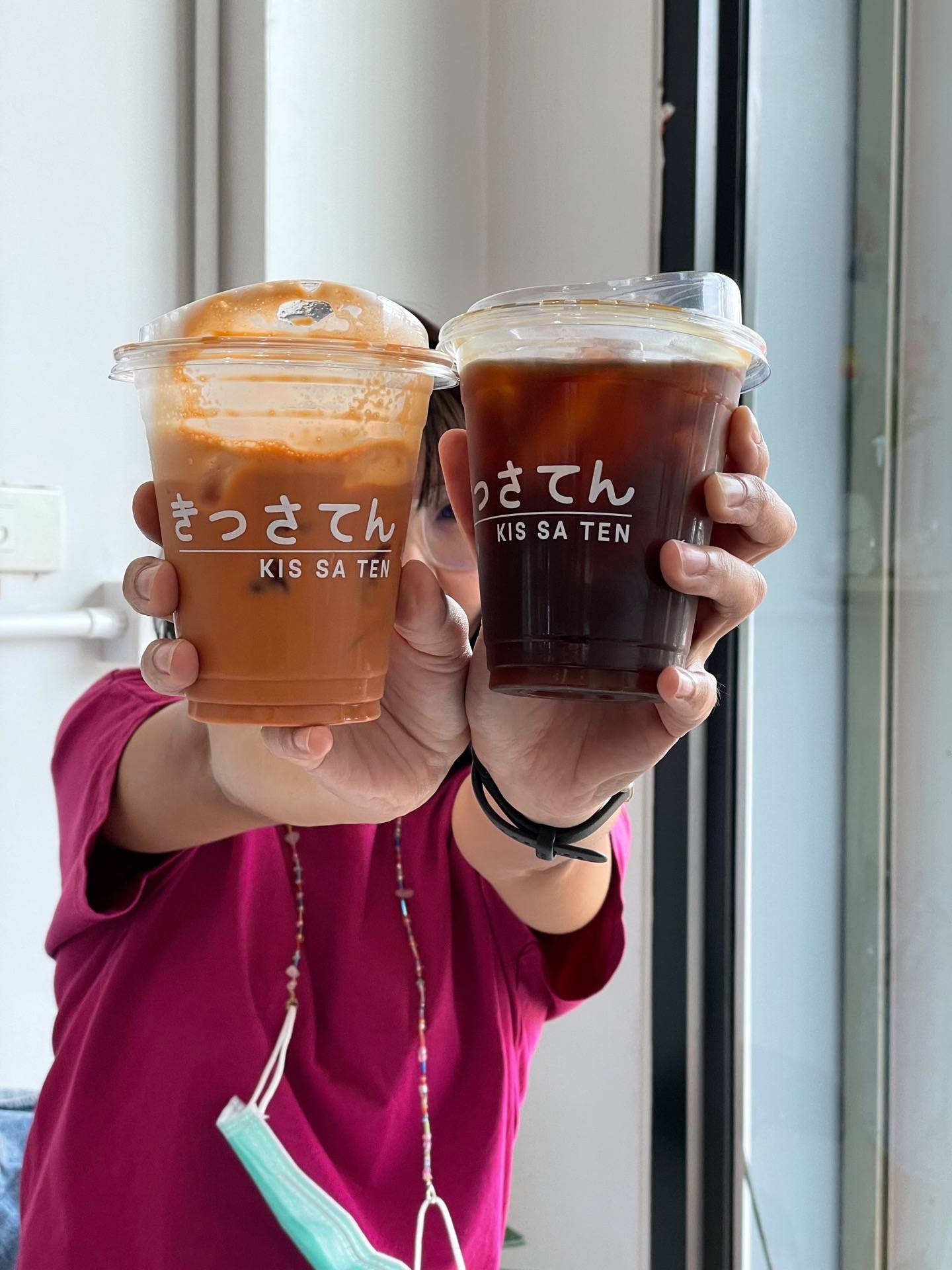 รีวิว KIS SA TEN COFFEE - - โปร 1 ฟรี 1 กาแฟคุณภาพ ชาเย็นรสกลมกล่อม ...