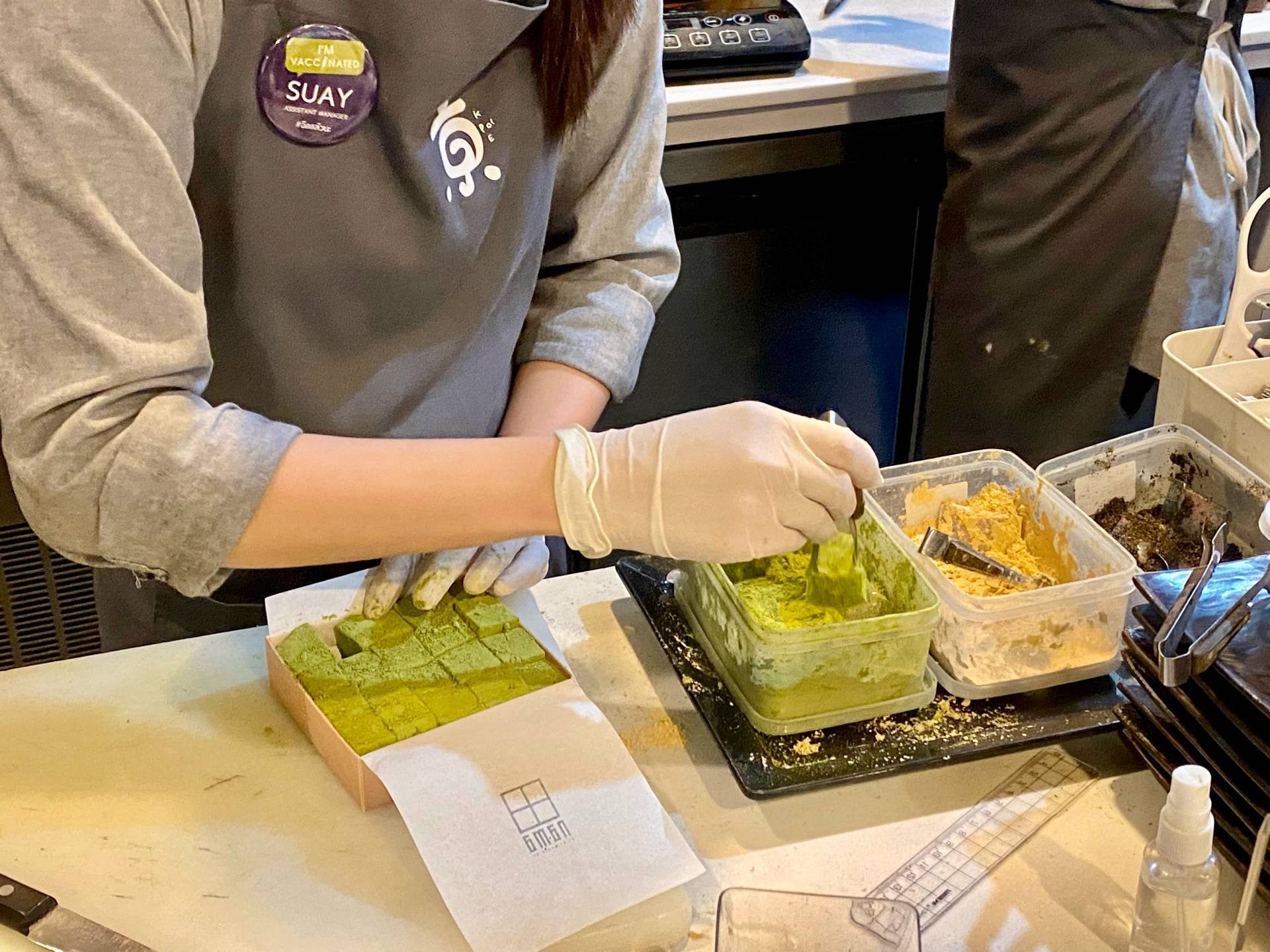 MATCHA WARABI MOCHI ร้าน Kyo Roll En สยามสแควร์ วัน