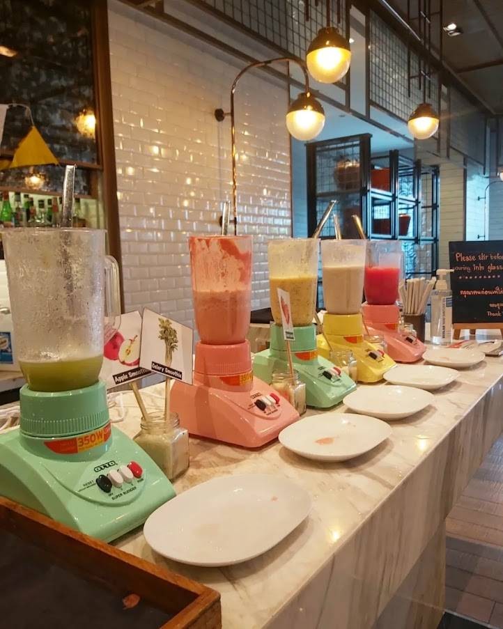 รูป Praya Kitchen Bangkok Marriott Hotel สุรวงศ์