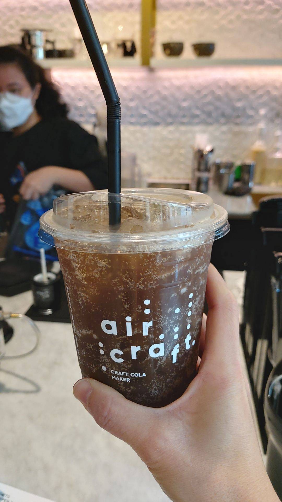 รีวิว aircraft cola ศาลาแดง ซอย 1 - Aircraft Cola ทำเอง