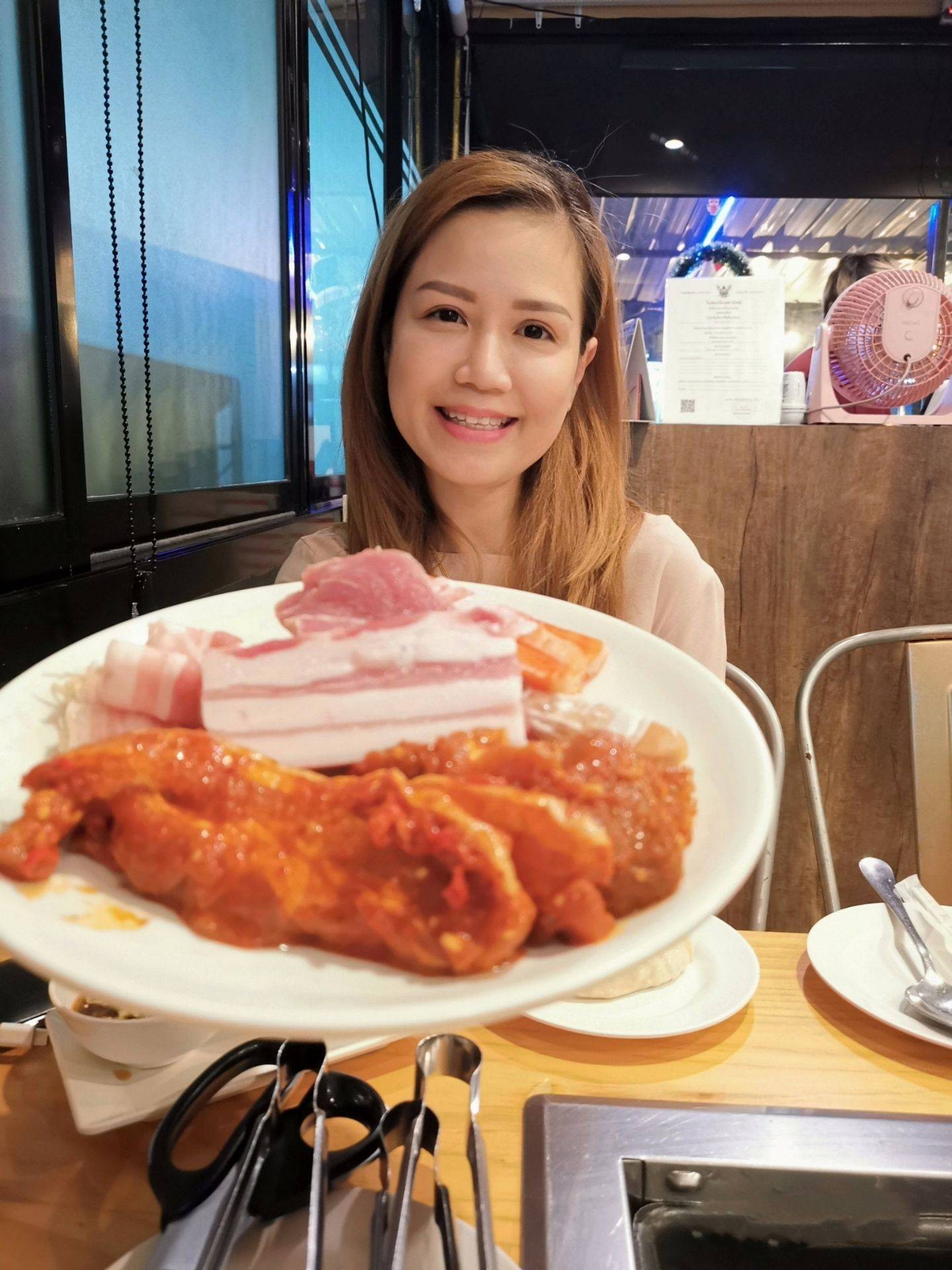 รีวิว ปิ้งย่างหมูเกาหลี Sam Gyup Sal BBQ สาขาสรงประภา - ปิ้งย่างเกาหลี ...