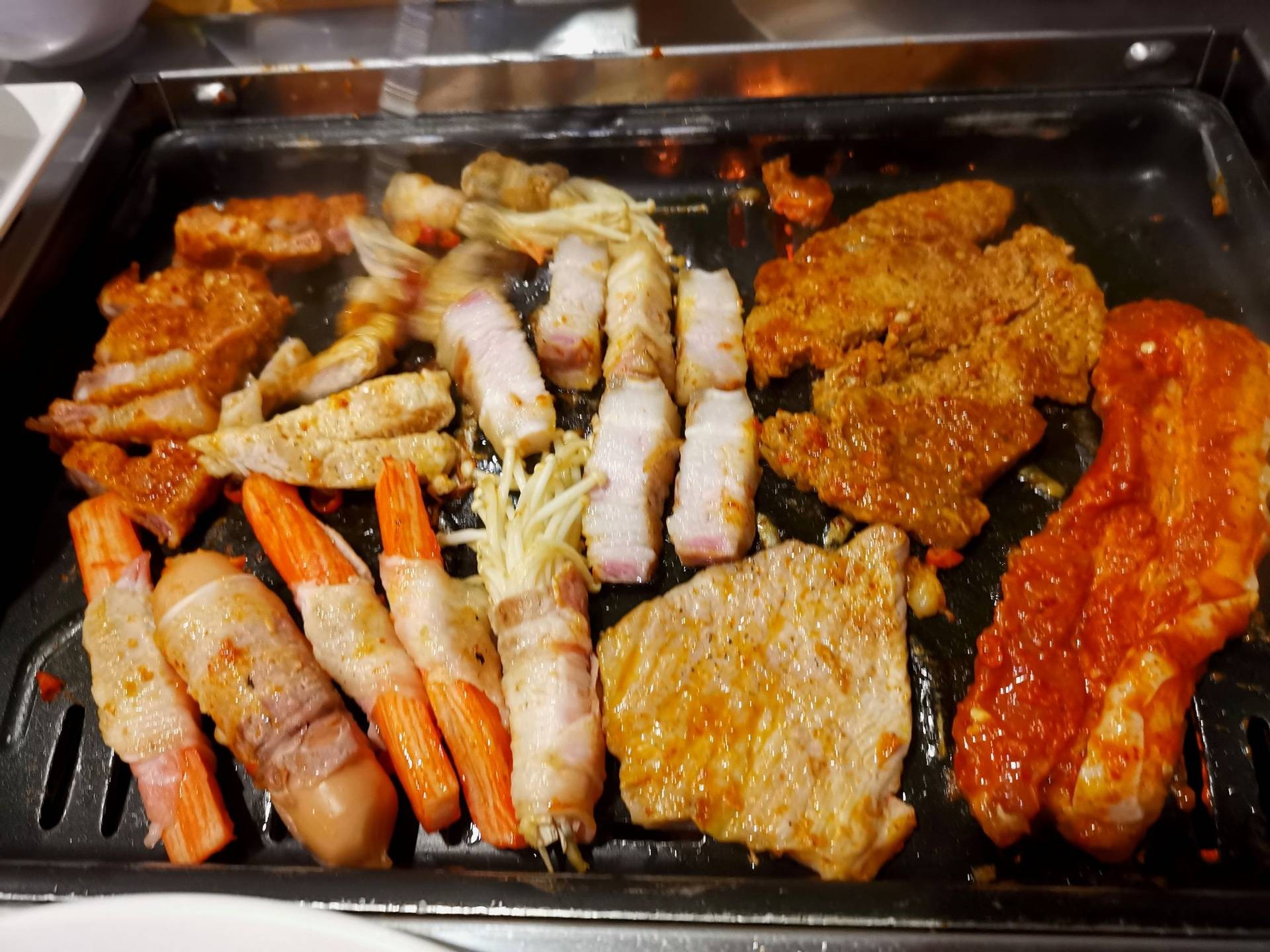 รูป ปิ้งย่างหมูเกาหลี Sam Gyup Sal BBQ สาขาสรงประภา