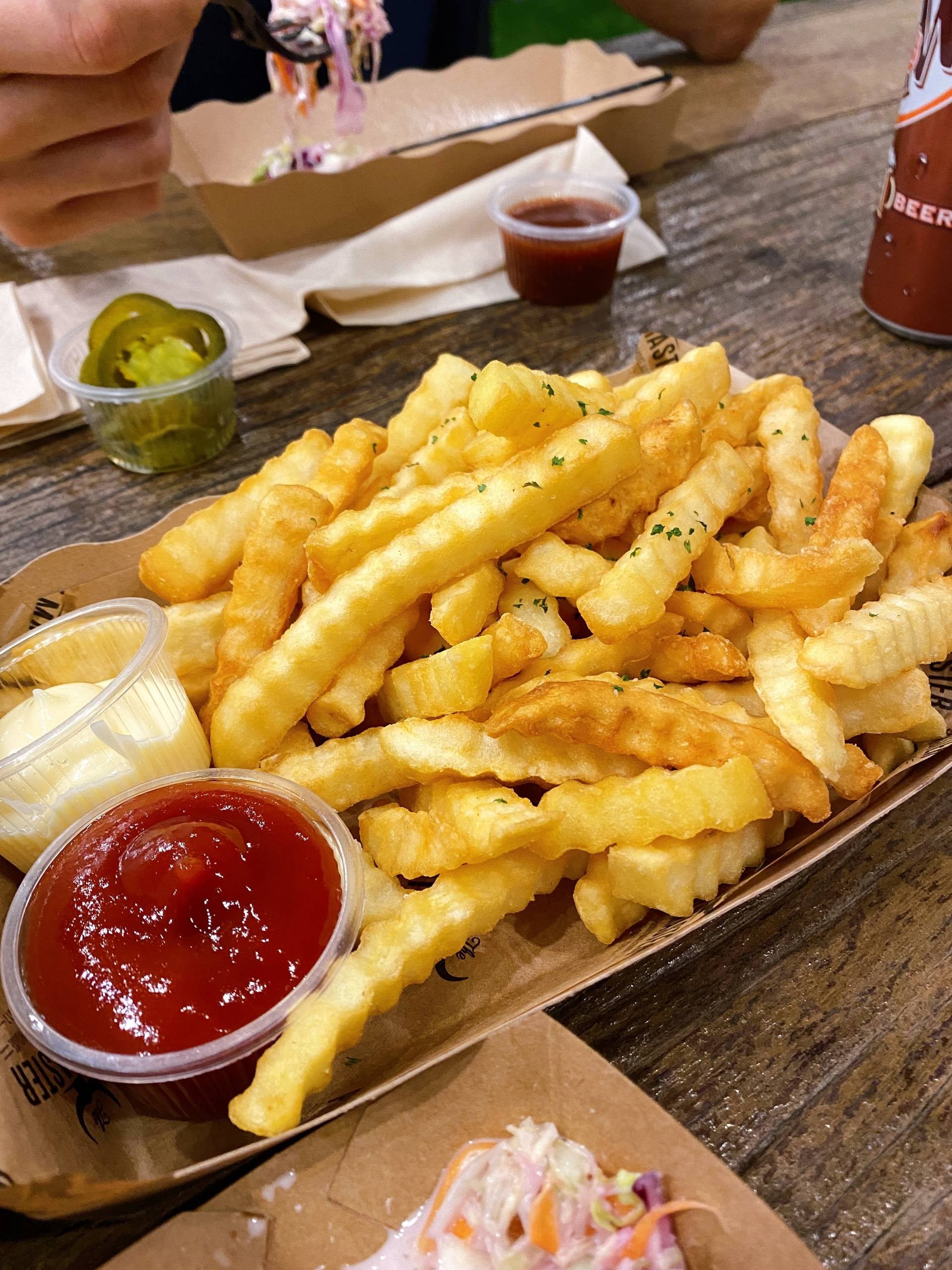 French Fries ร้าน The Pit Master นนทบุรี