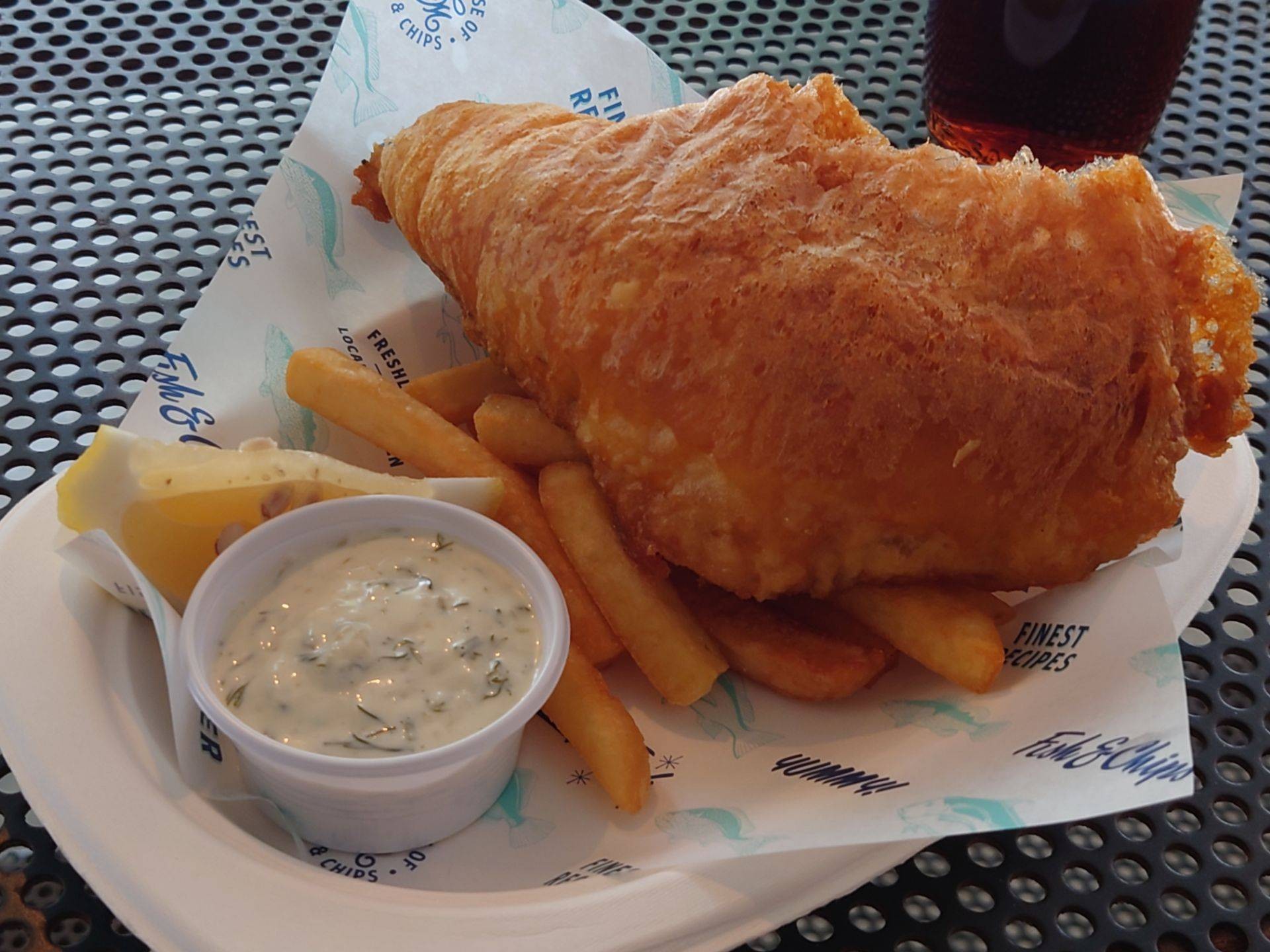 รีวิว Fishmonger - The House of Fish & Chips - Tasty fish dish - Wongnai