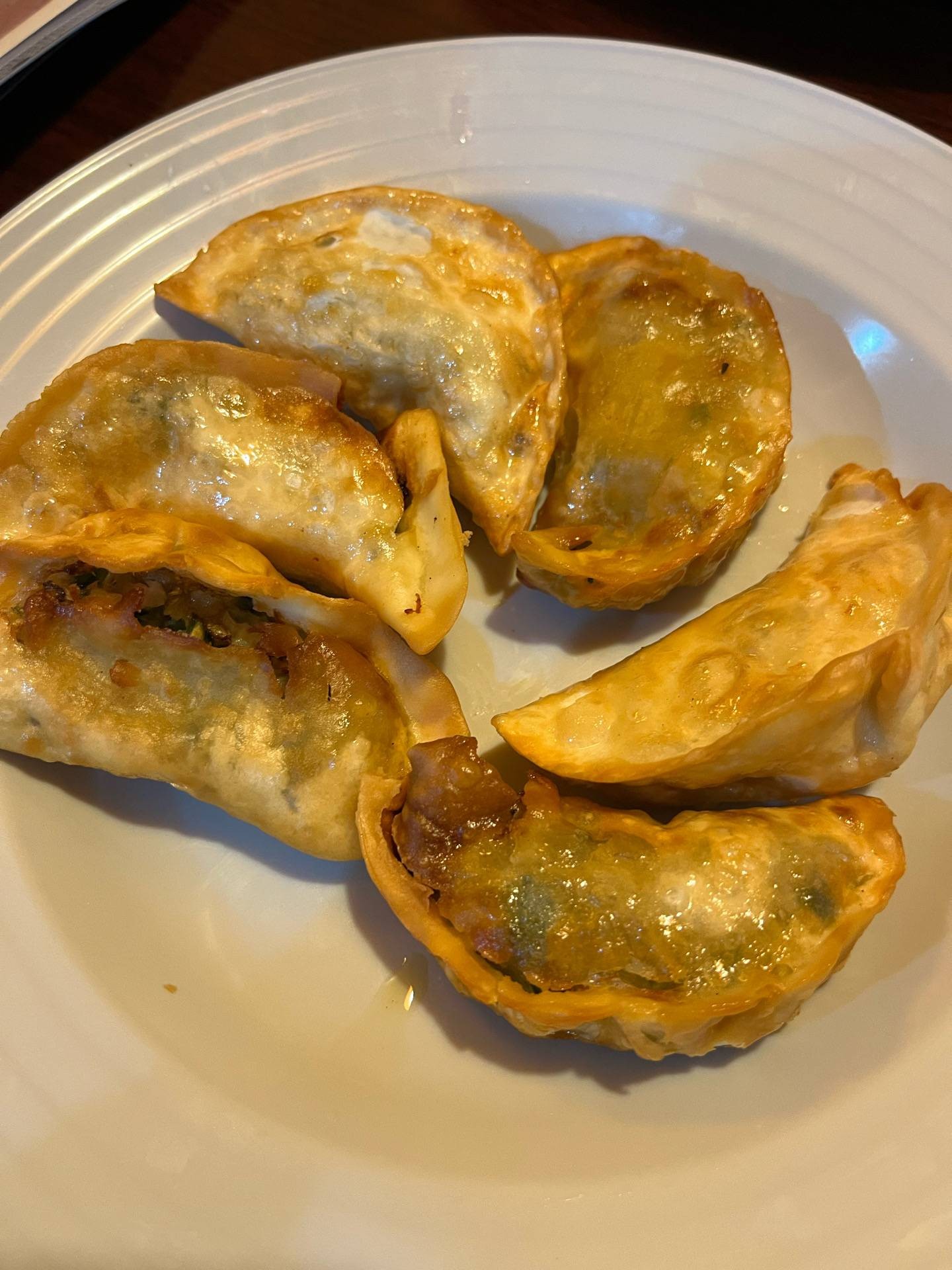 กุน มานดู (Gun-mandu) • ให้มาฟรีค่ะ อมกกก ร้าน Buk Kyung