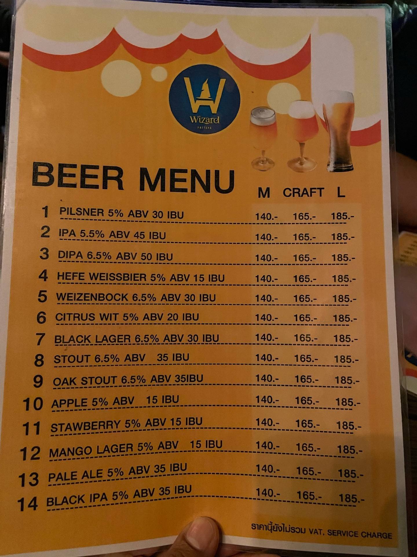 รูป Wizard Brewery Pattaya - Wongnai