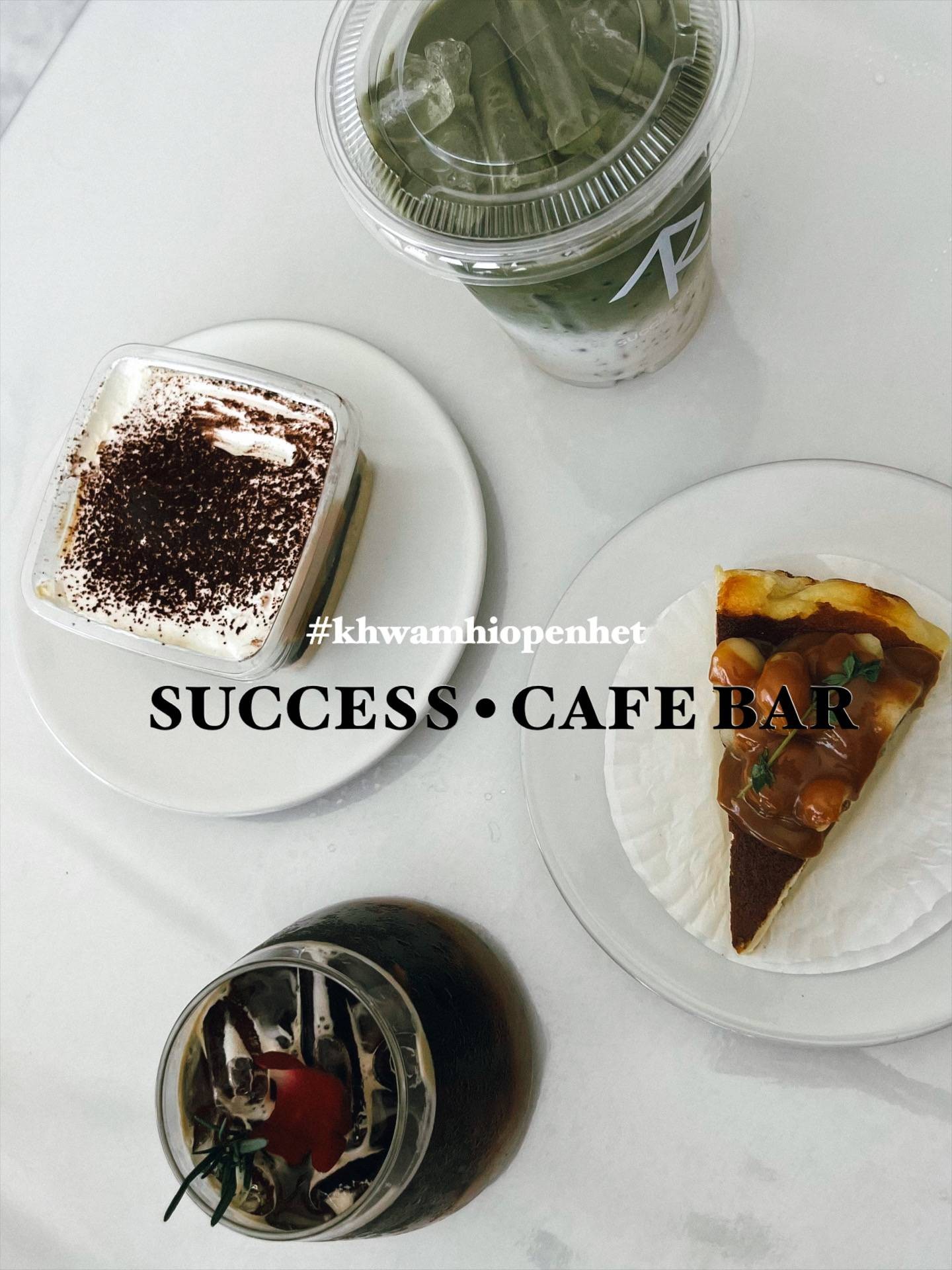 รีวิว SUCCESS•CAFE BAR ประจวบคีรีขันธ์ - 🖤SUCCESS • CAFE BAR 🤍